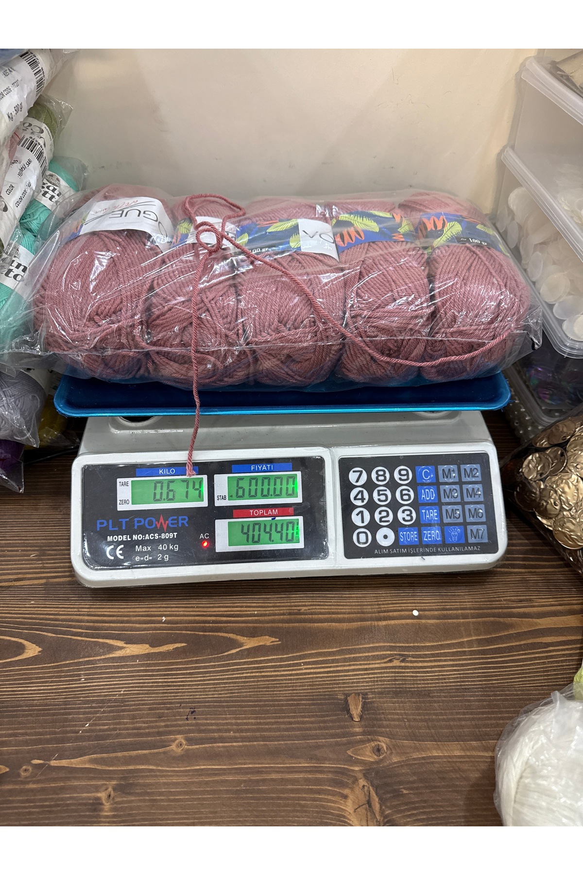 SÜSLÜTASARIM Etrofil ihraç fazlası akrilik ip (674 gram) - Fiyatı ...
