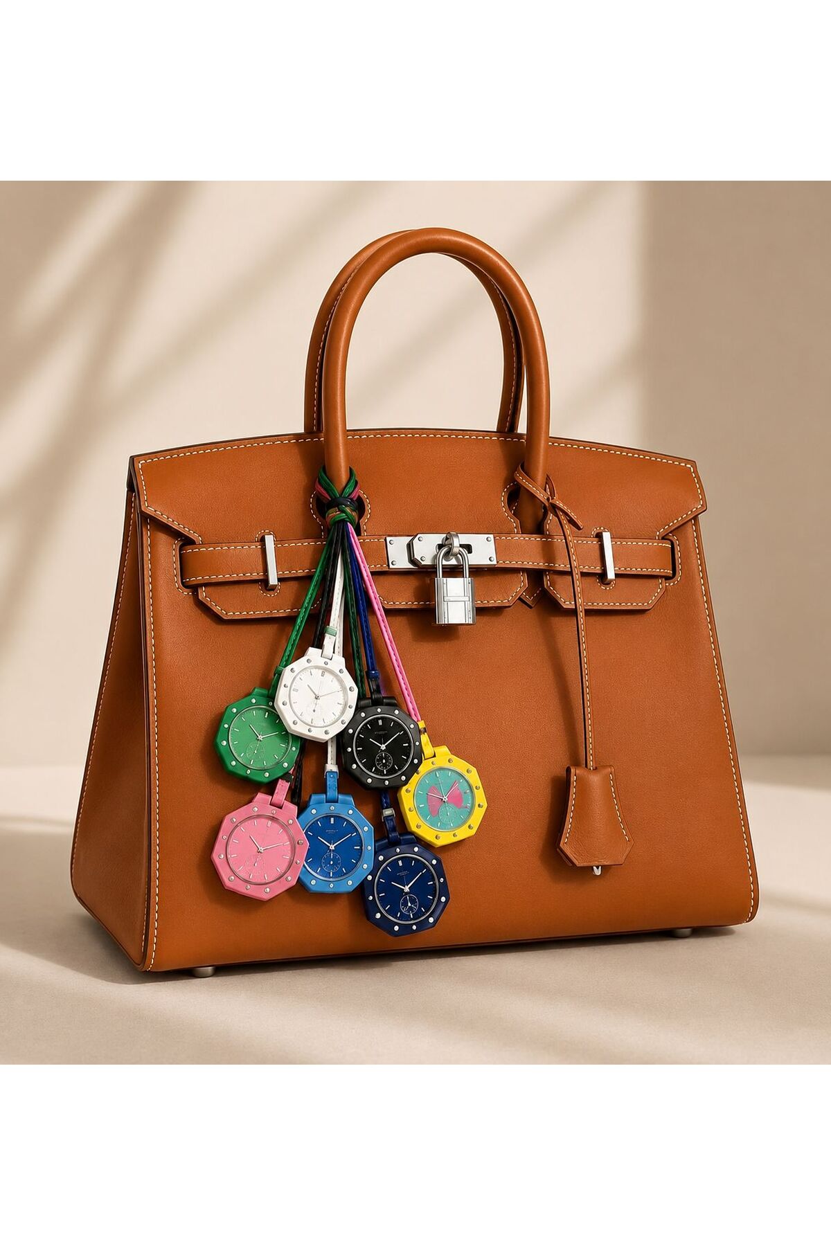 howear Lüks Saat Tasarımlı Çanta Süsü Bag Charm Anahtarlık - Fiyatı ...