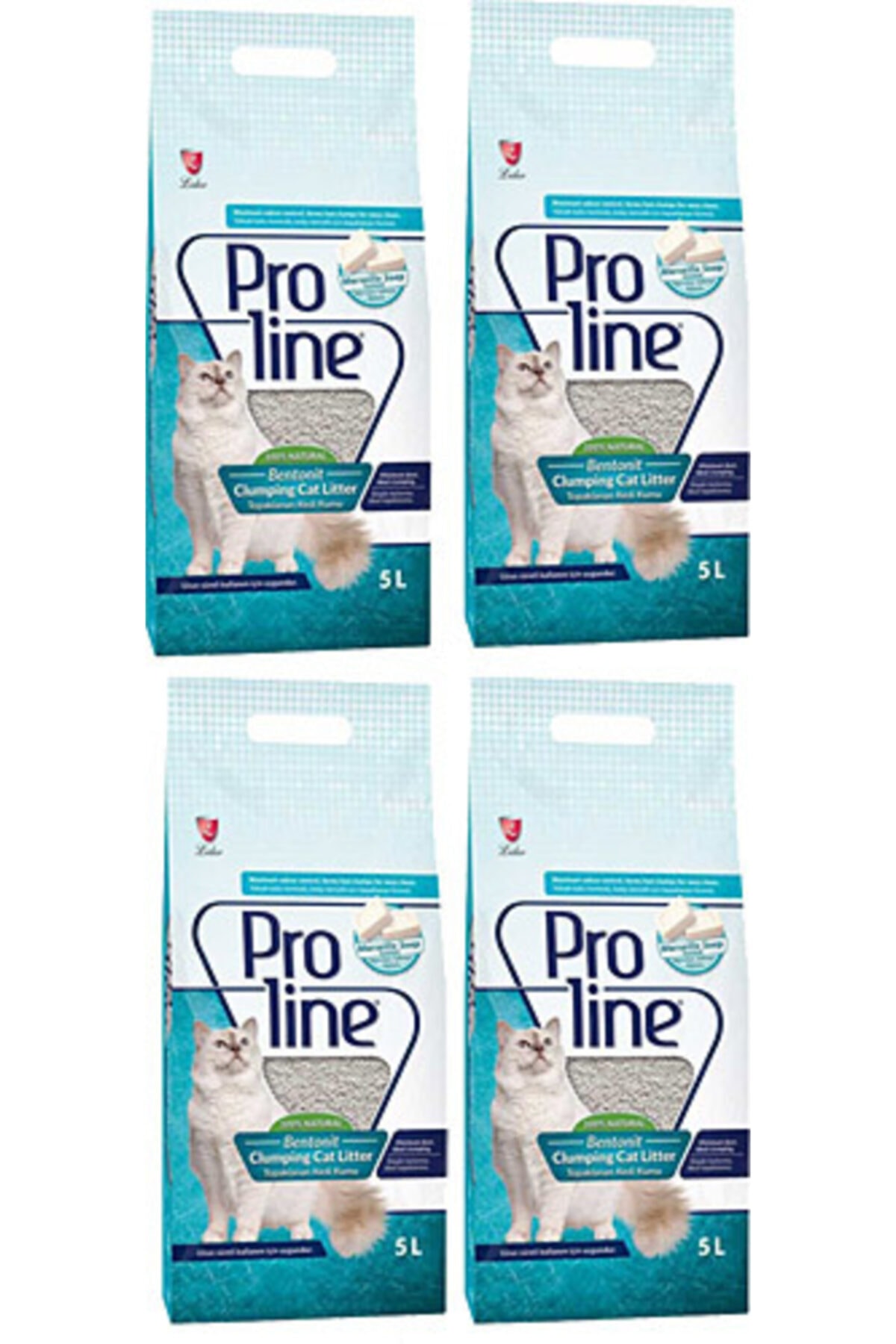 Proline Proline Marsilya Sabunlu Bentonite Topaklanan Kedi Kumu 5 Lt X ...