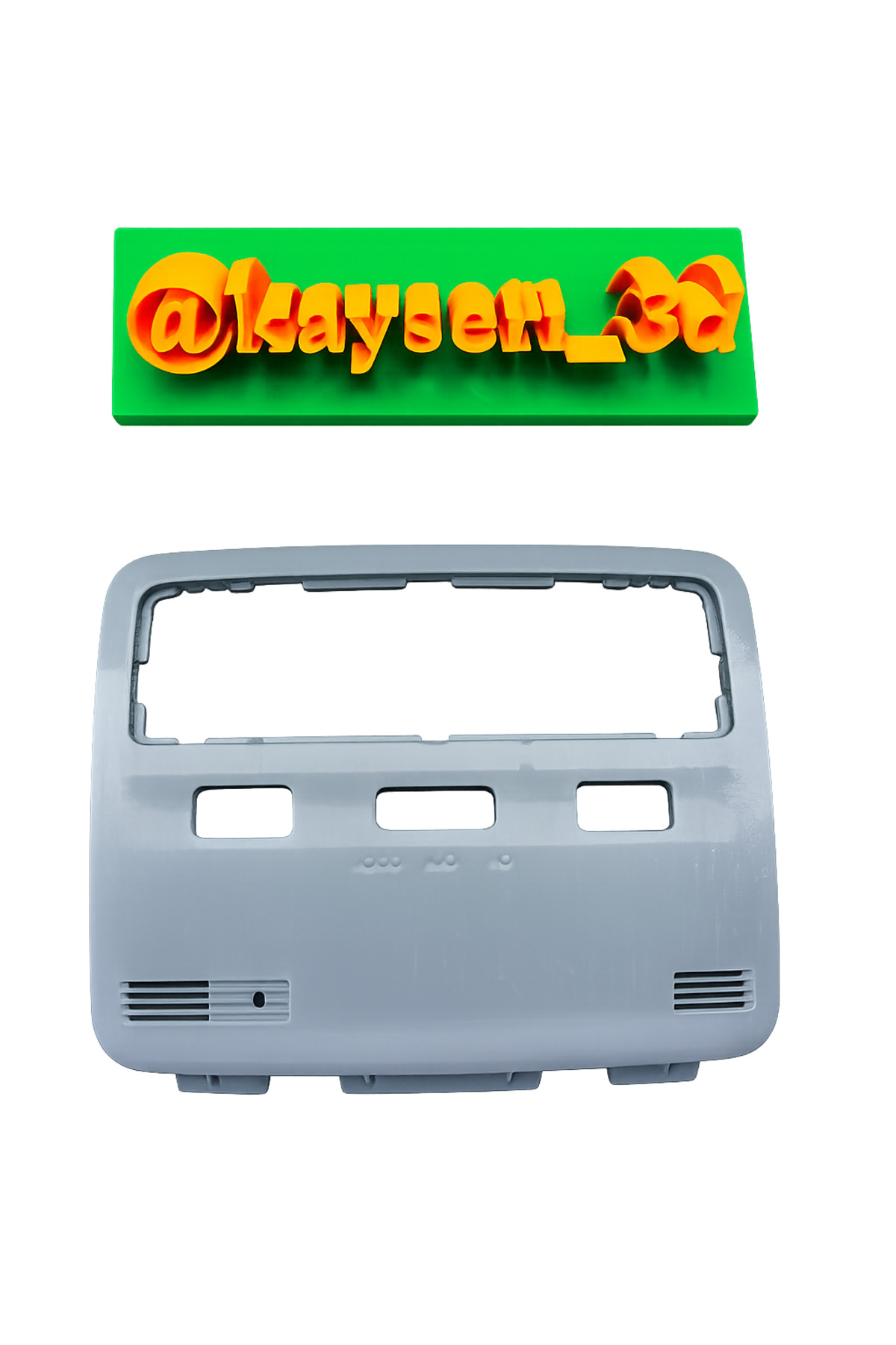 kayseri3D Toyota Avensis T25 Sunroof Tavan Aydınlatma Konsolu Kapağı ...