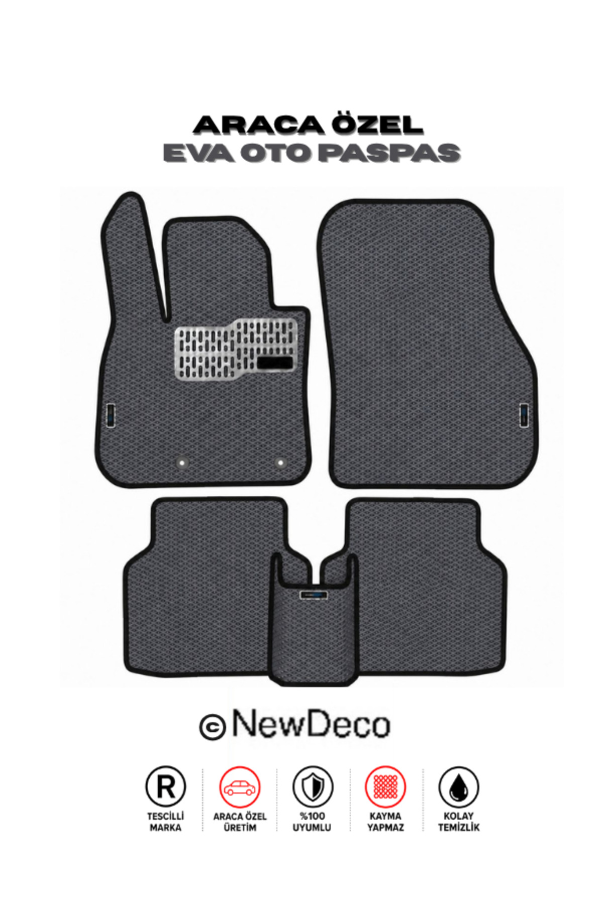 NEW DECO AUDI A4 SEDAN B7 2004–2008 Yeni Nesil Hücreli Eva Paspas ...