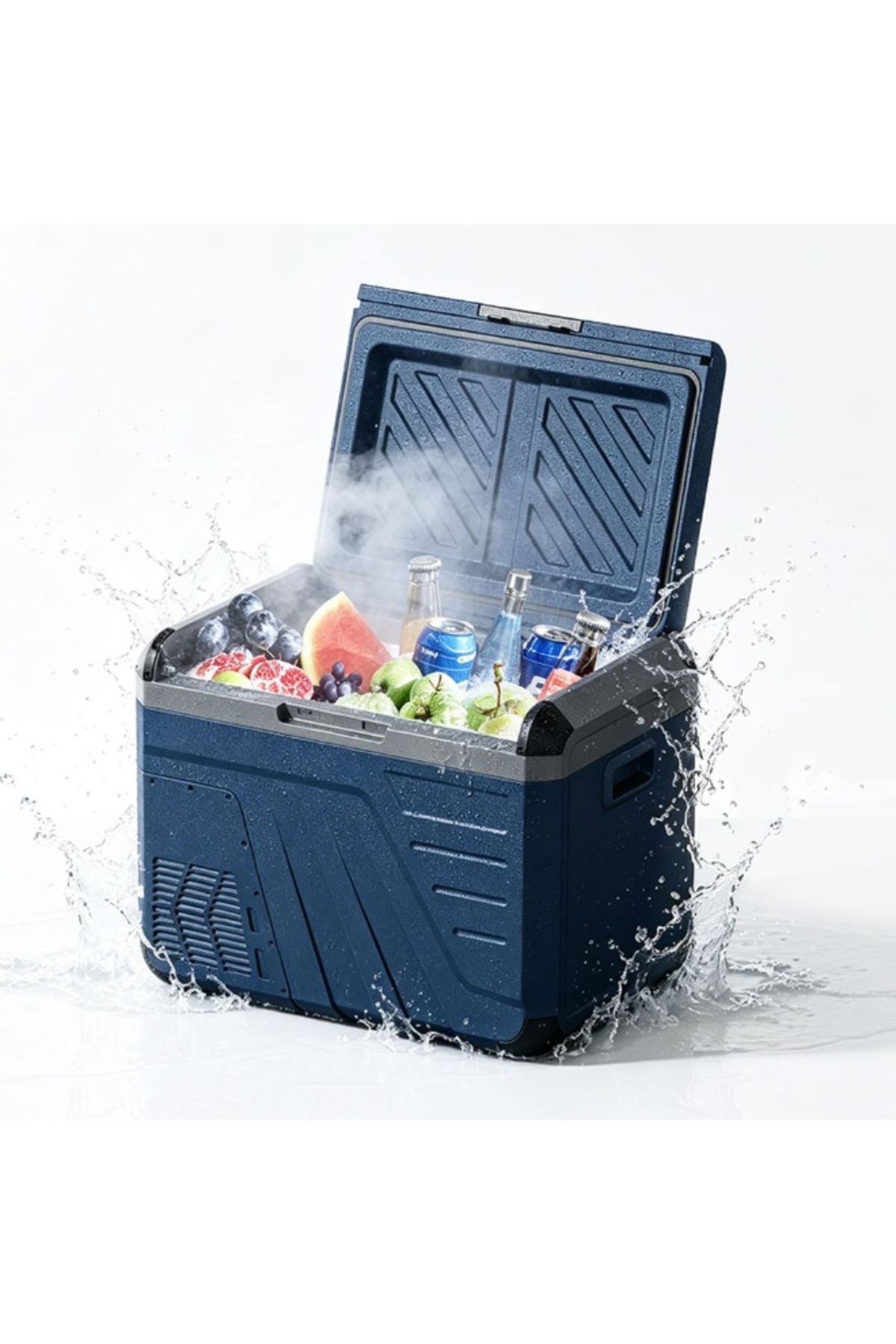 ET-LIFE 35L Car Refrigerator - Portable Car Fridge Freezer ...