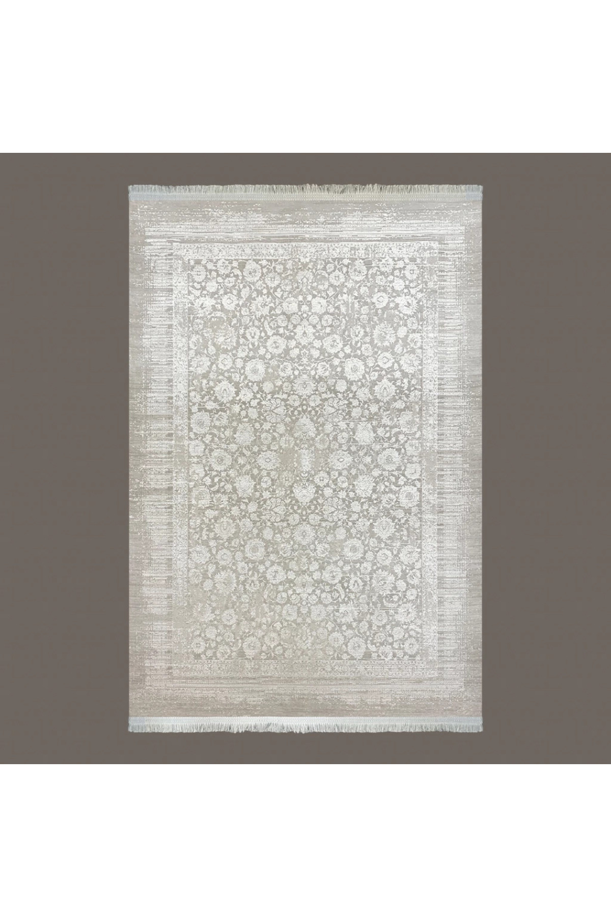 WOOLEN HOME İpek Koleksiyonu 100 Tarak Lüks Viskon Akrilik Salon Halı ...