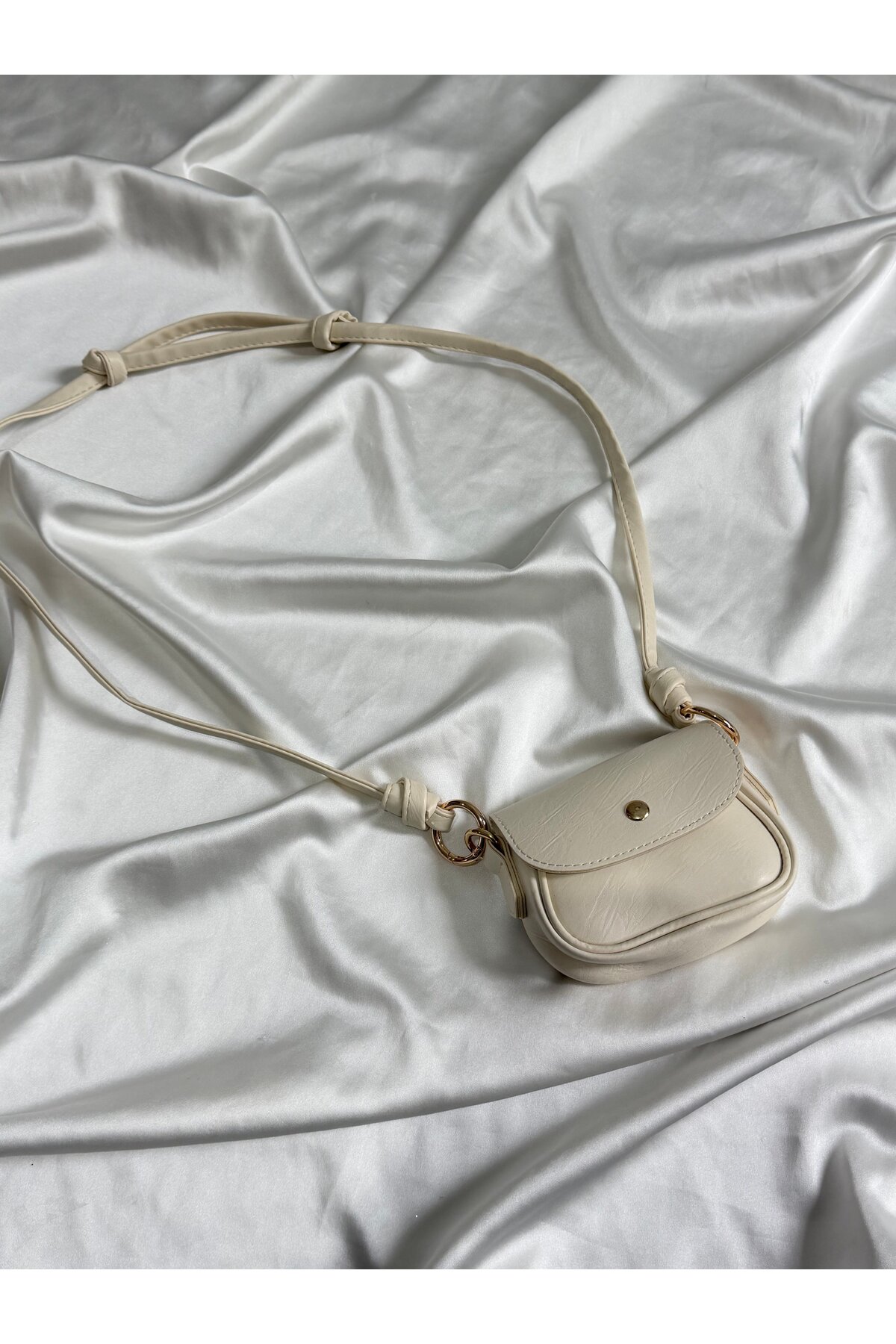 Mia Collection Martina Model El Ve Kadın Omuz Çantası Mini Çanta Krem ...