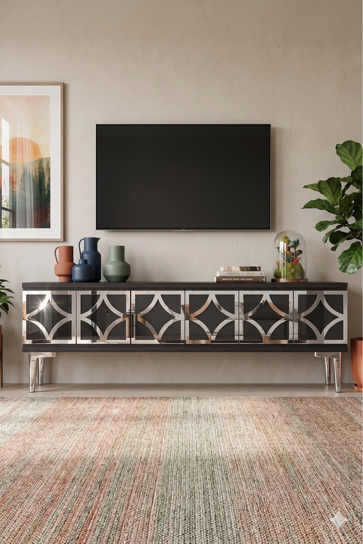 YUMEDİ DESİGN TSA1237AS - PLOVDİV TV STAND , TV SEHPASI 120CM ANTRASİT ...