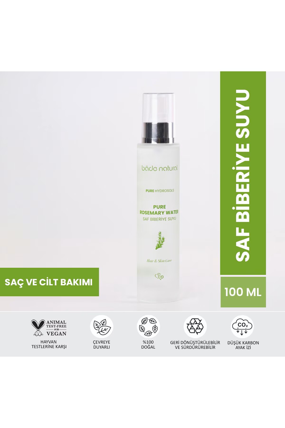 BADEE Natural Biberiye Suyu Güçlendirici Saç Toniği 100 ml - Fiyatı ...