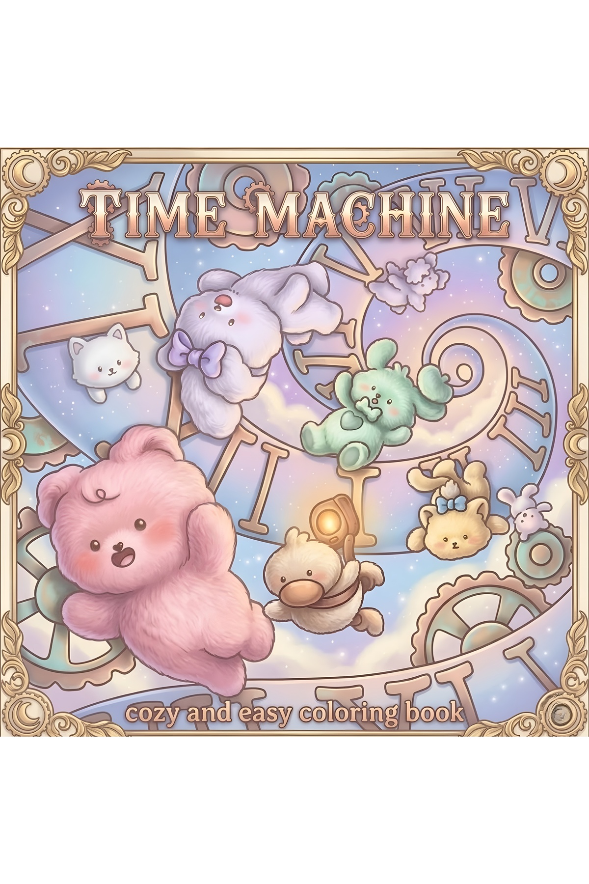 M&H Coloring Time Machine - 21x21 cm Boyama Kitabı, Çocuk ve ...