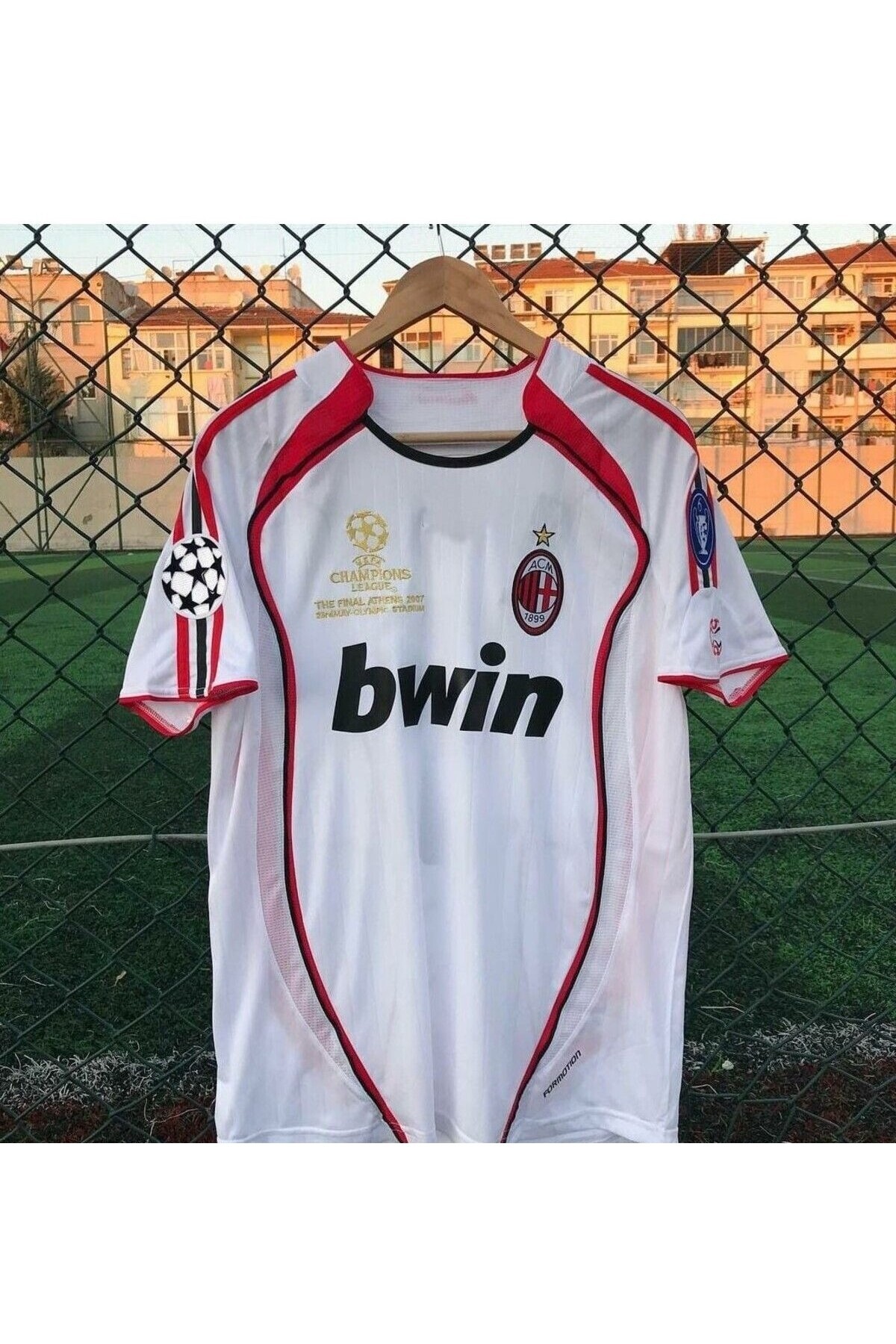 FRAGOLA A.c Milan 2007 Andriy Shevchenko Özel Nostalji Forması (BEYAZ ...