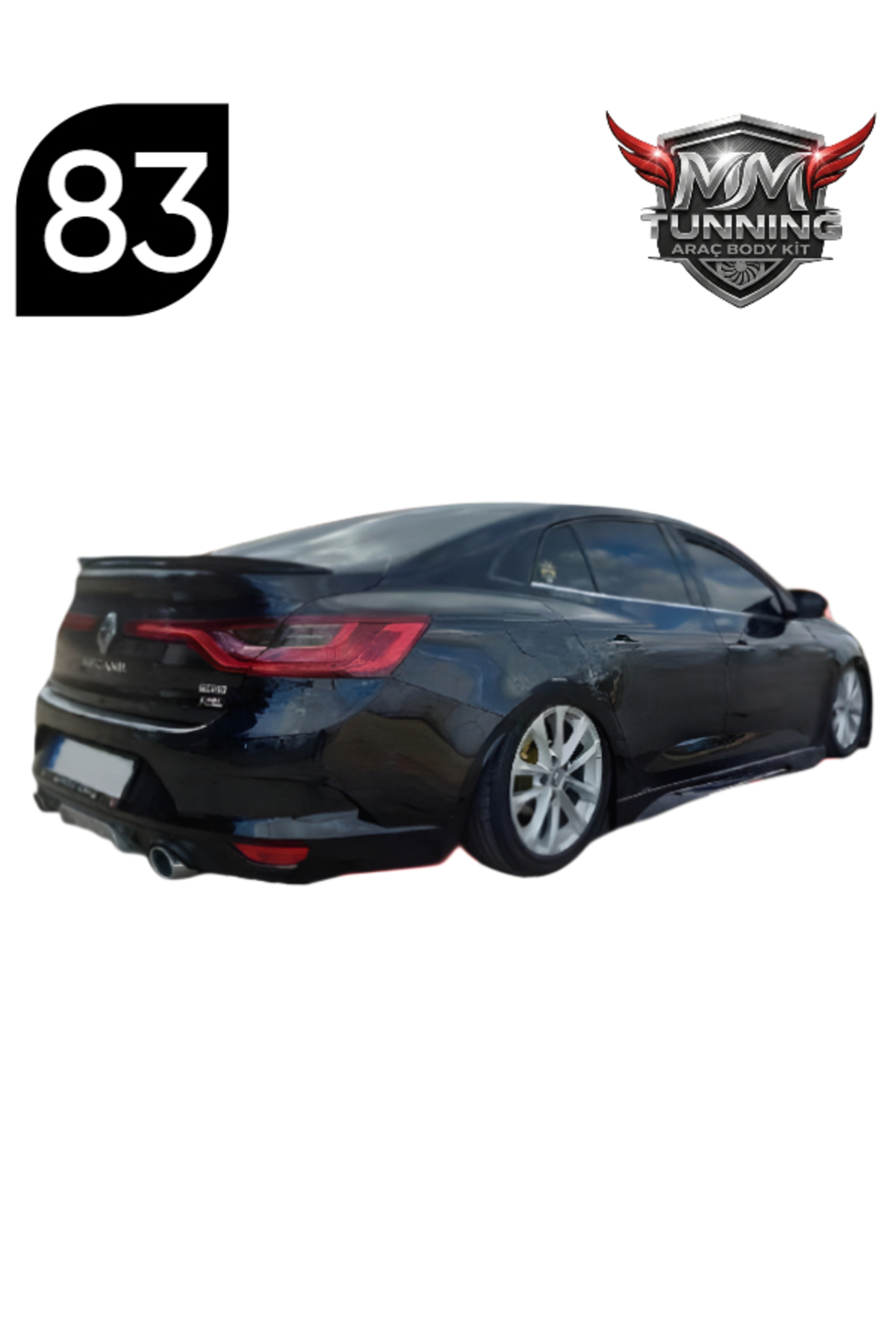 MMTUNNİNG RENAULT MEGANE 4 MARŞPİYEL TAKIM (BOYASIZ GÖNDERİLECEKTİR ...