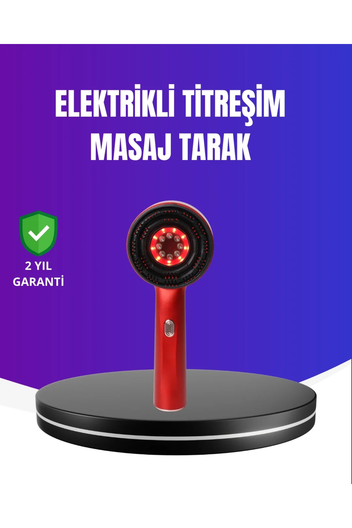 St Morritz Kırmızı Işık Terapi Saç Derisi Masaj Tarağı, Sağlıklı ve ...
