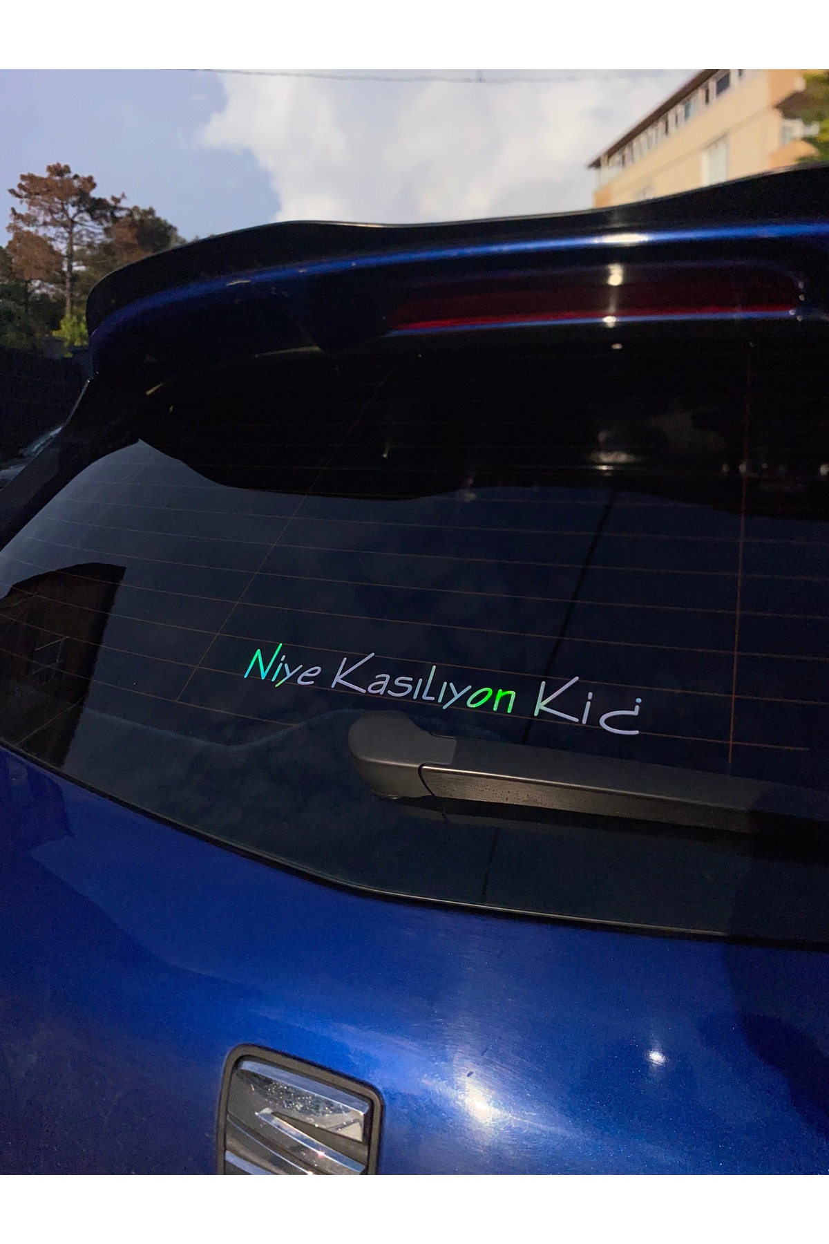haydutworks Niye Kasılıyon Ki? Sticker - Hologram 25CM - Fiyatı, Yorumları