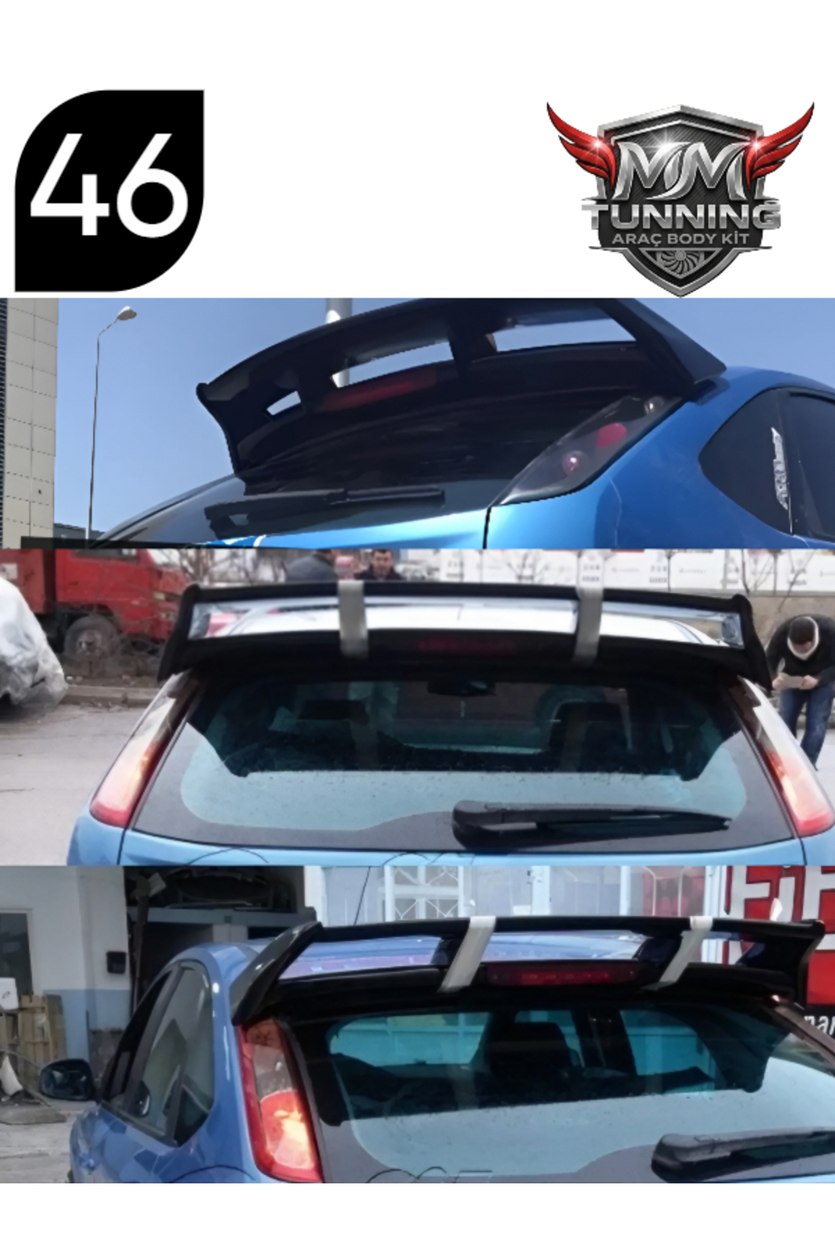 MMTUNNİNG FORD FOCUS RS 2 SPOİLER (BOYASIZ GÖNDERİLECEKTİR) - Fiyatı ...