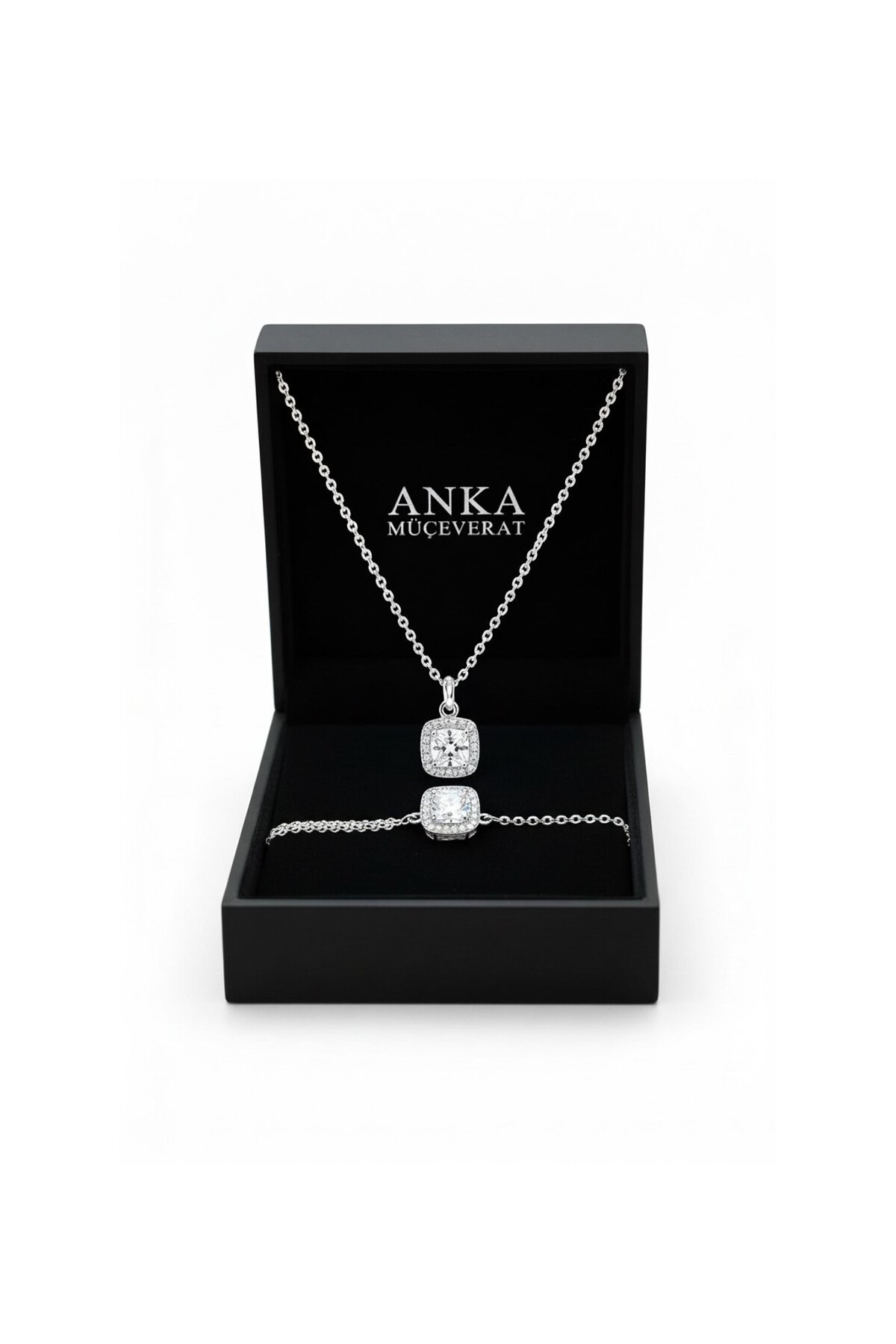ANKAMUCEVHERAT Işıklı Kutuda 925 Ayar Gümüş Baget Set - Fiyatı, Yorumları