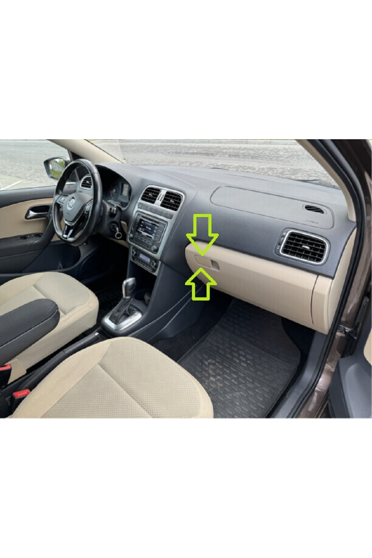 BLG VW POLO 6R TORPİDO KAPAĞI AÇMA MANDALI BEJ 2010-2014 - Fiyatı ...