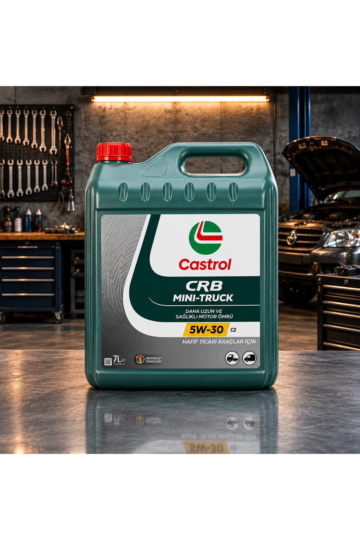 Castrol Crb Mini-Truck 5W-30 C2 7l Tam Sentetik Motor Yağı (Üretim Yılı ...
