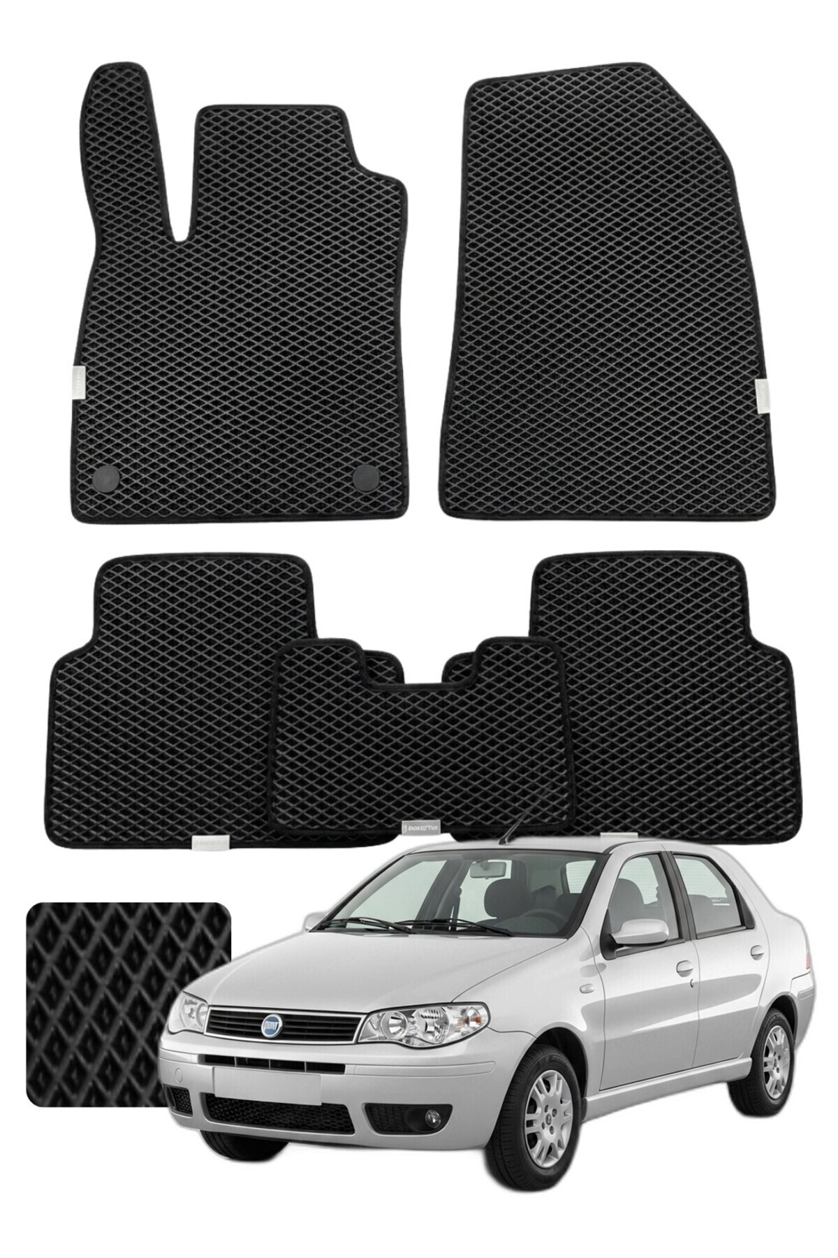 Evanotion Fiat Albea 2002-2012 Özelleştirilebilir Premium Eva Oto ...
