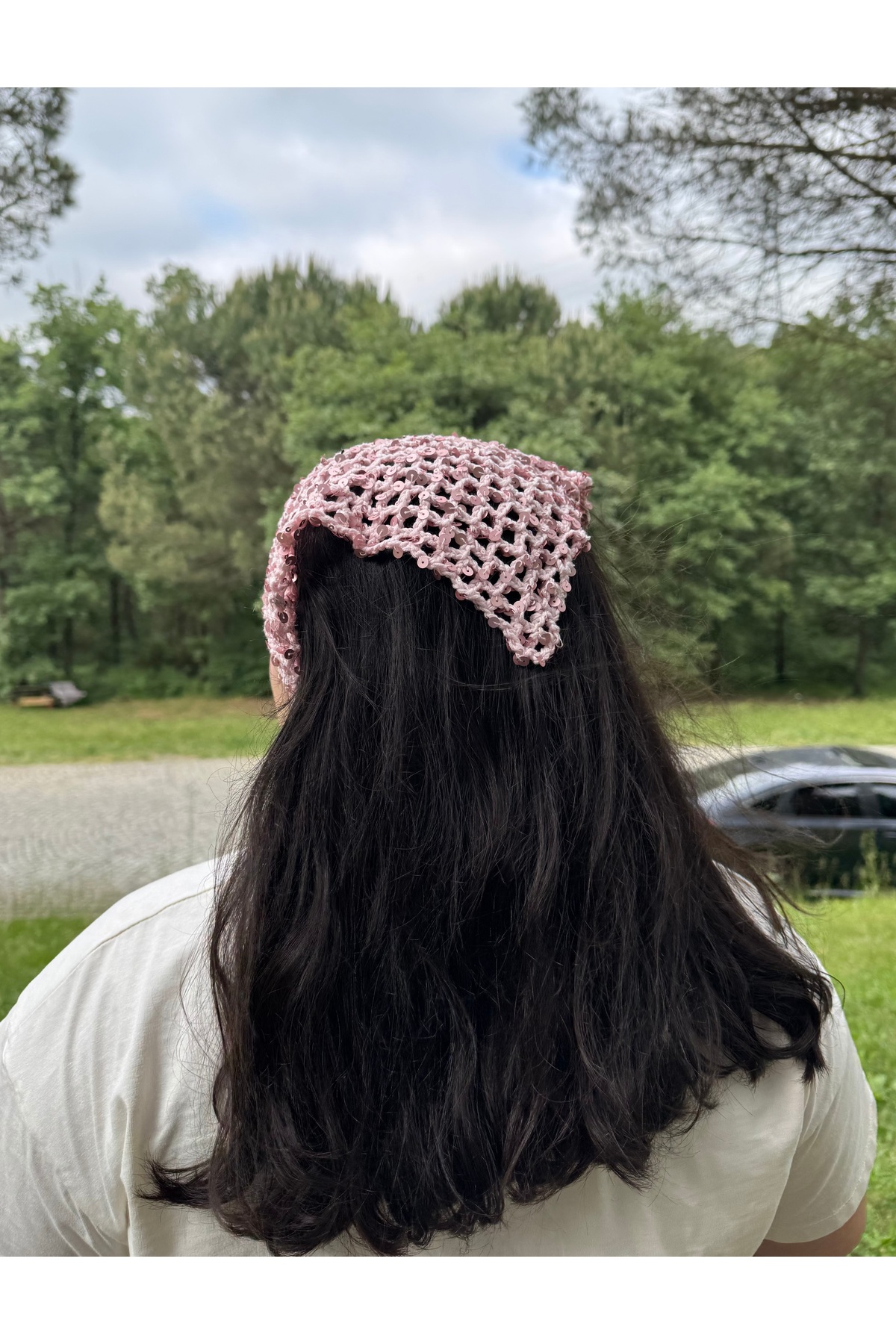 BeeMade Craft Pullu Bandana, Bandana, Trend Bandana - Fiyatı, Yorumları