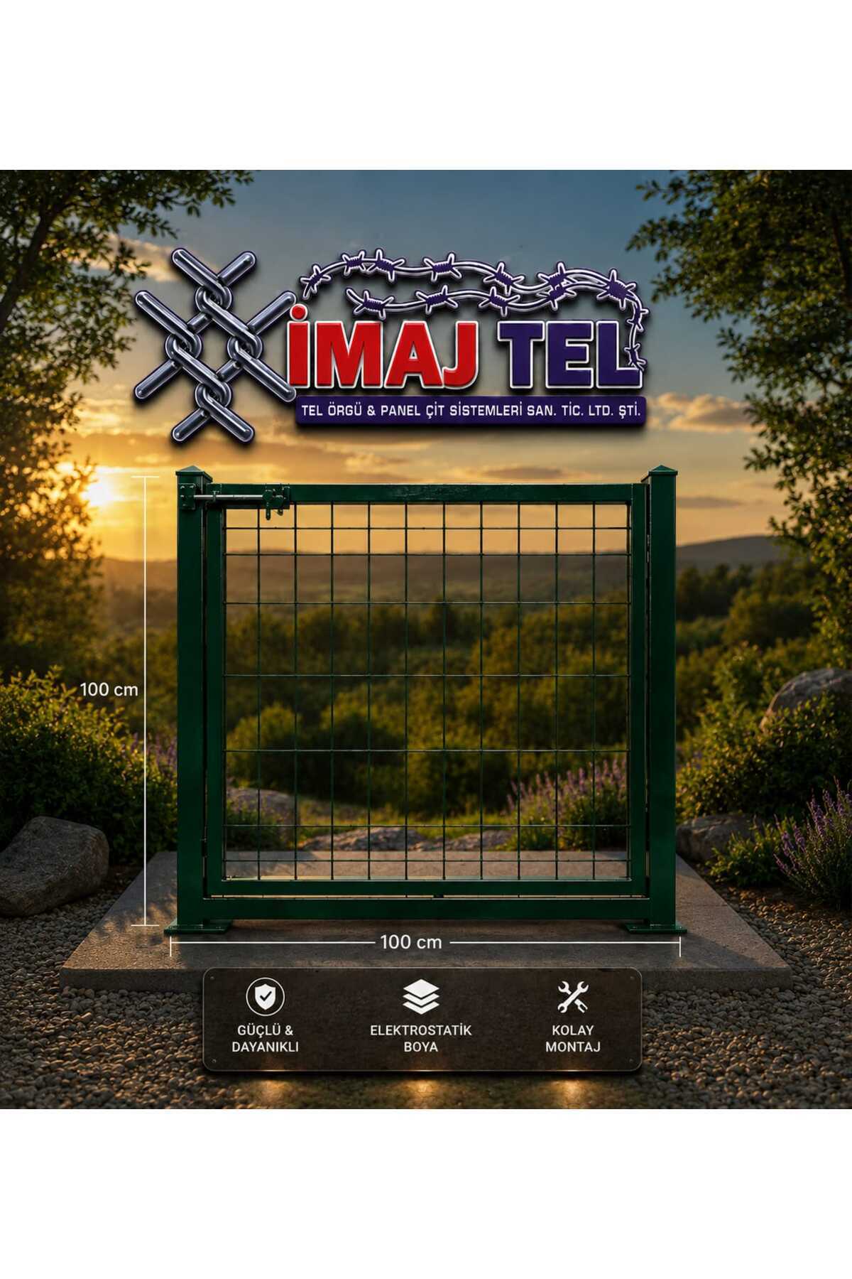 DİĞER1111 İMAJ TEL ÖRGÜ & PANEL ÇİT SİSTEMLERİ Panel Çit Yeşil Kapı ...
