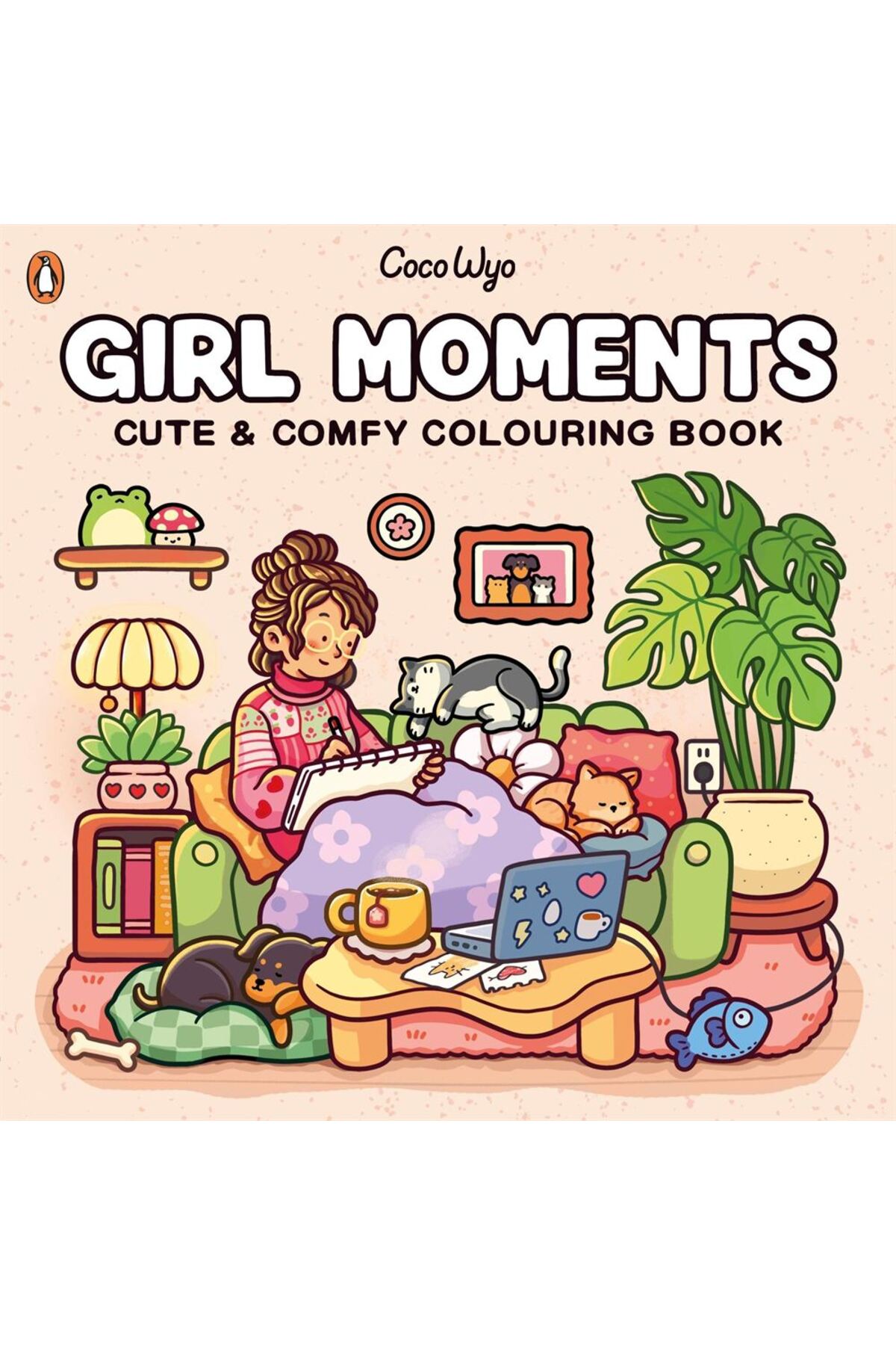 Penguin Books Girl Moments: Cute And Comfy Colouring Book - Fiyatı ...