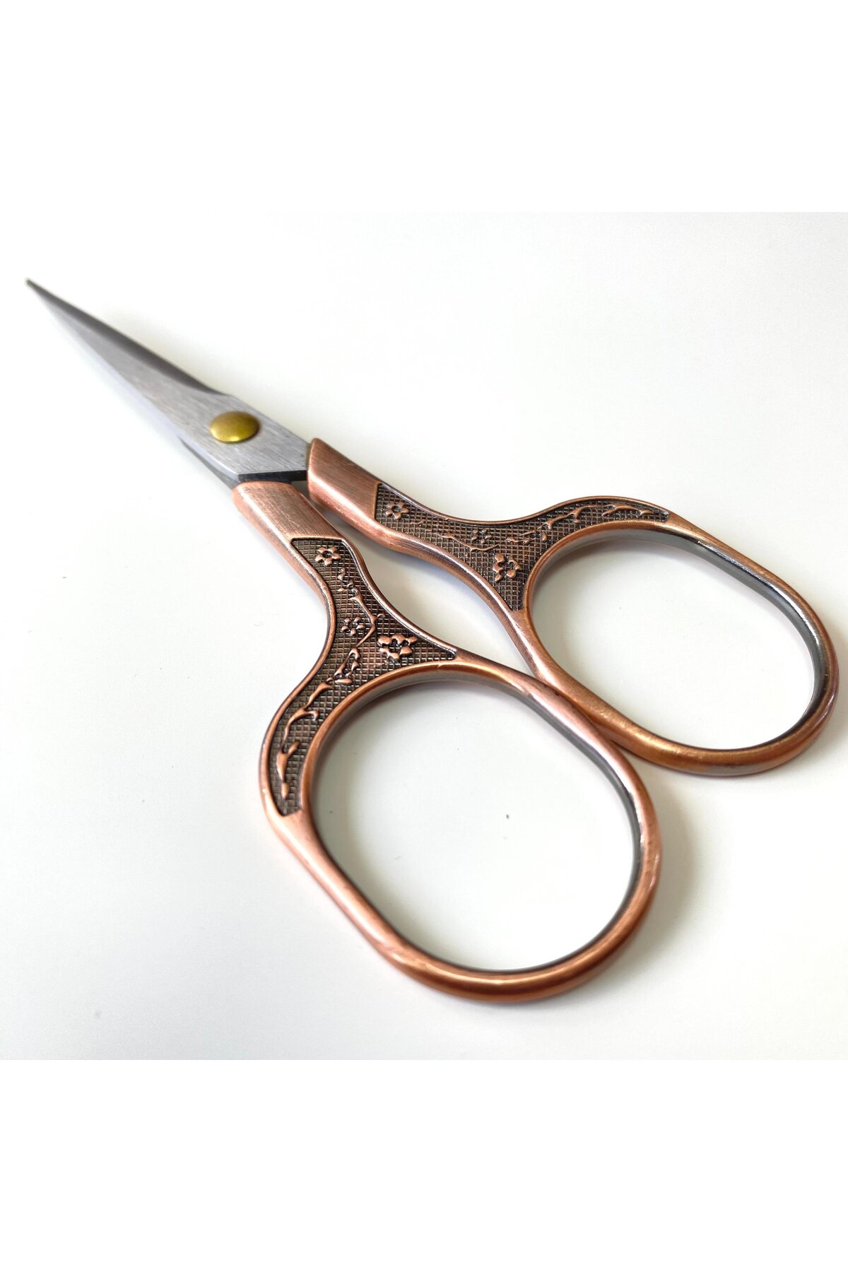 NT Antik Desenli Dikiş ve Nakış Makası 12.5 Cm Bakır 53920 - Fiyatı ...