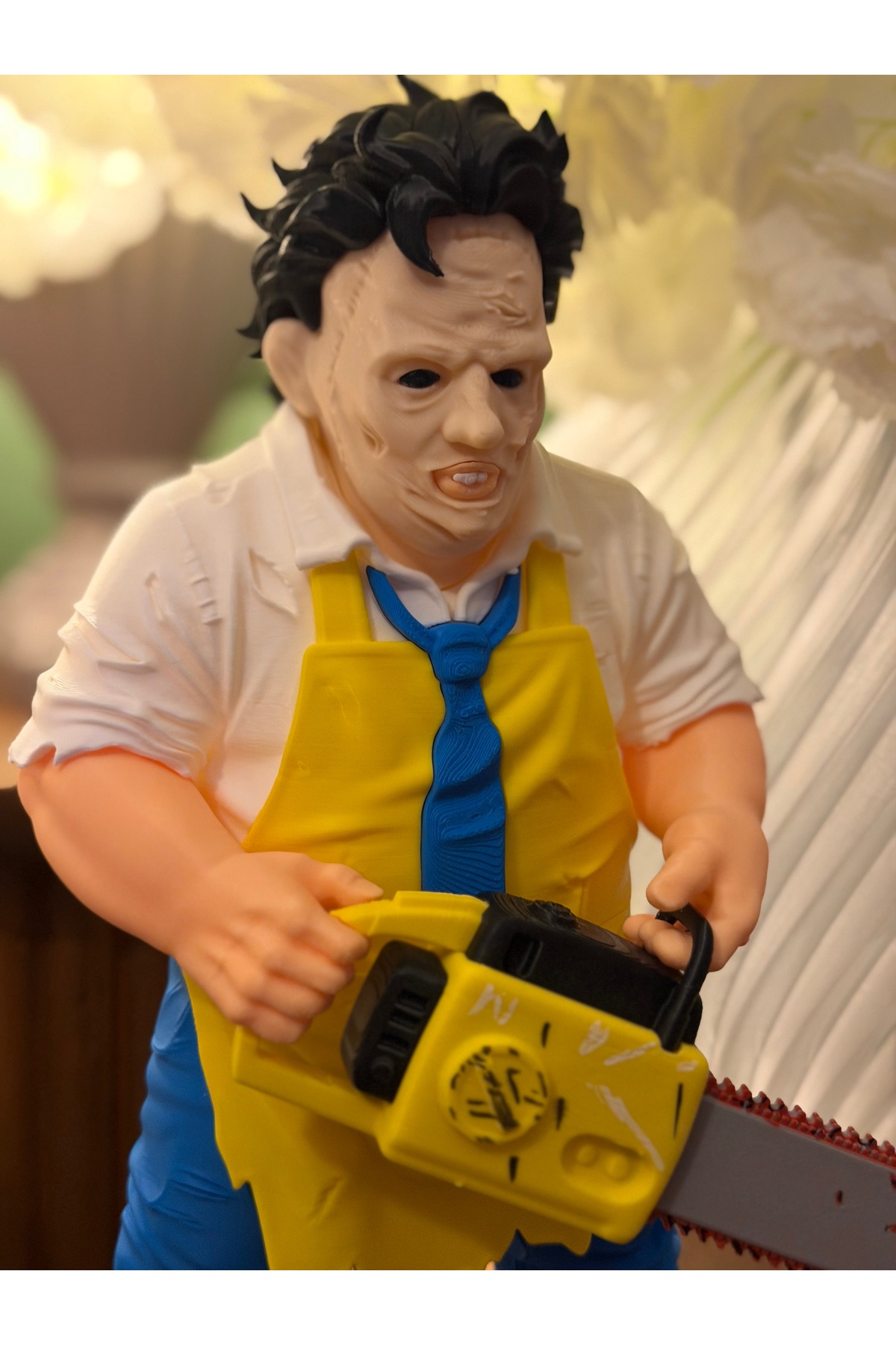 printlabtr Leatherface Figürü – 30 CM Koleksiyonluk Korku Karakteri ...