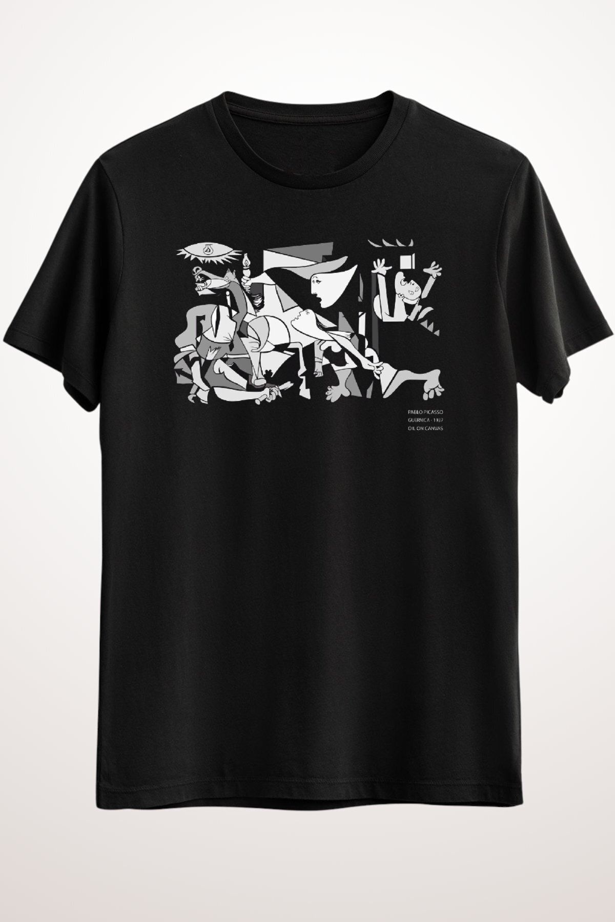 Greenmint Erkek Siyah Pablo Picasso Guernica 1937 Artwork Reproduction