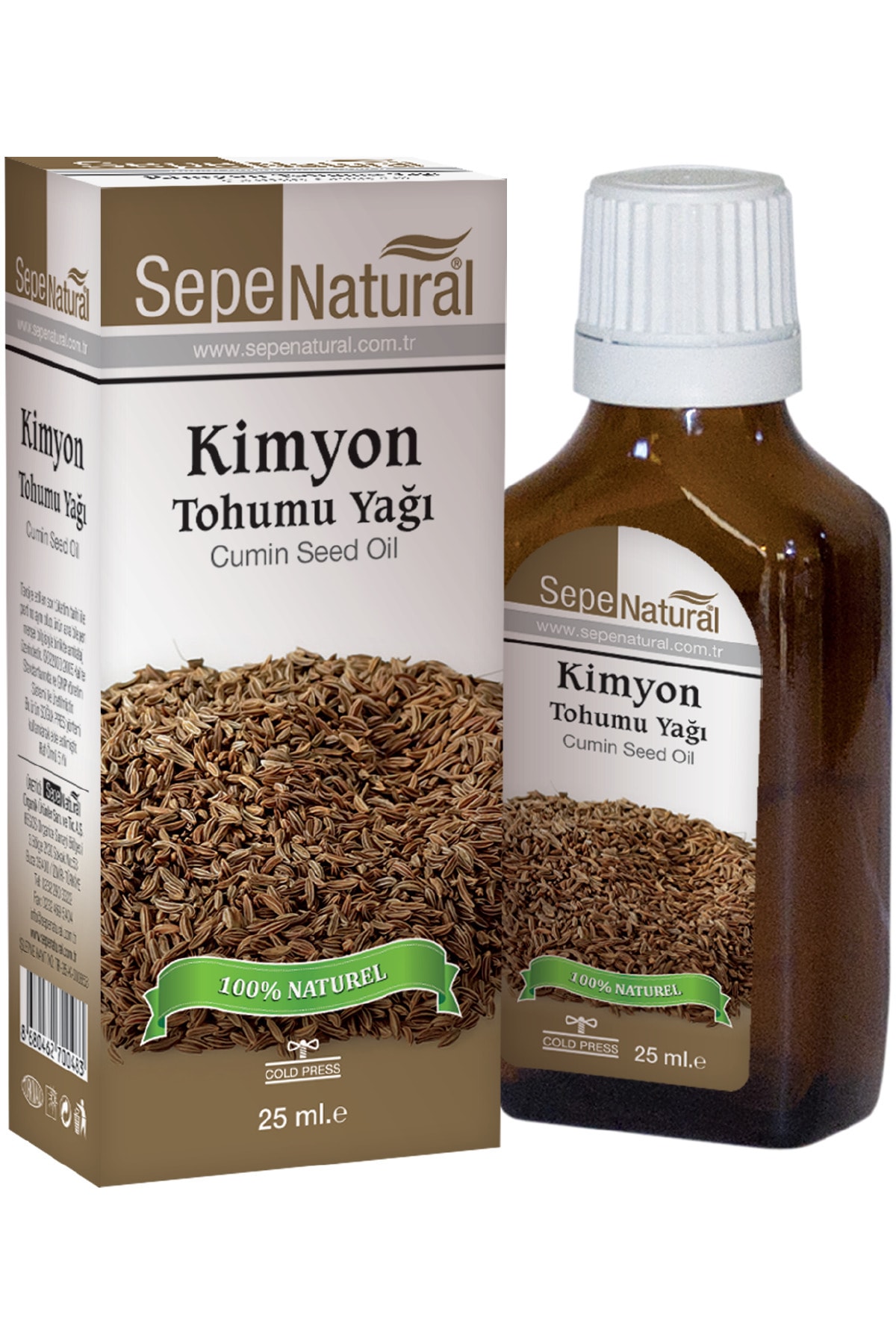 Sepe Natural Kimyon Yağı 25 Ml %100 Saf Soğuk Sıkım Cumin Seed Oil ...