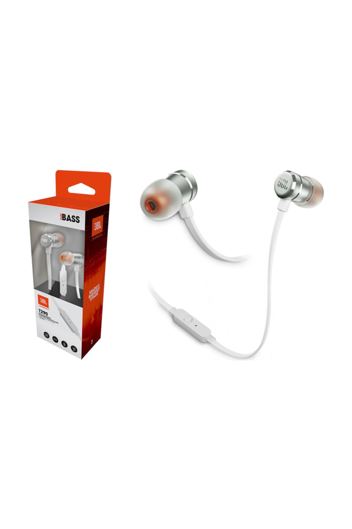 JBL T290 Mikrofonlu Kulak İçi Kulaklık