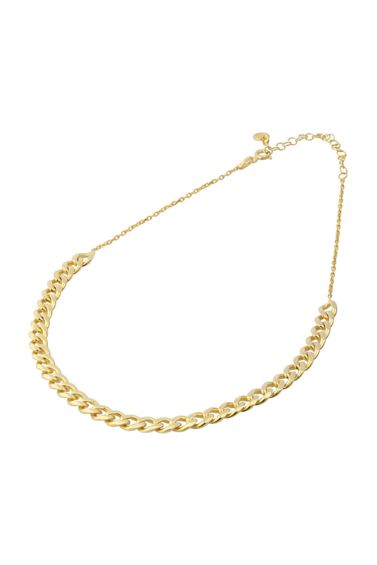 Gimora Retro Kalın Zincir Choker Gümüş Kolye Fiyatı, Yorumları - Trendyol