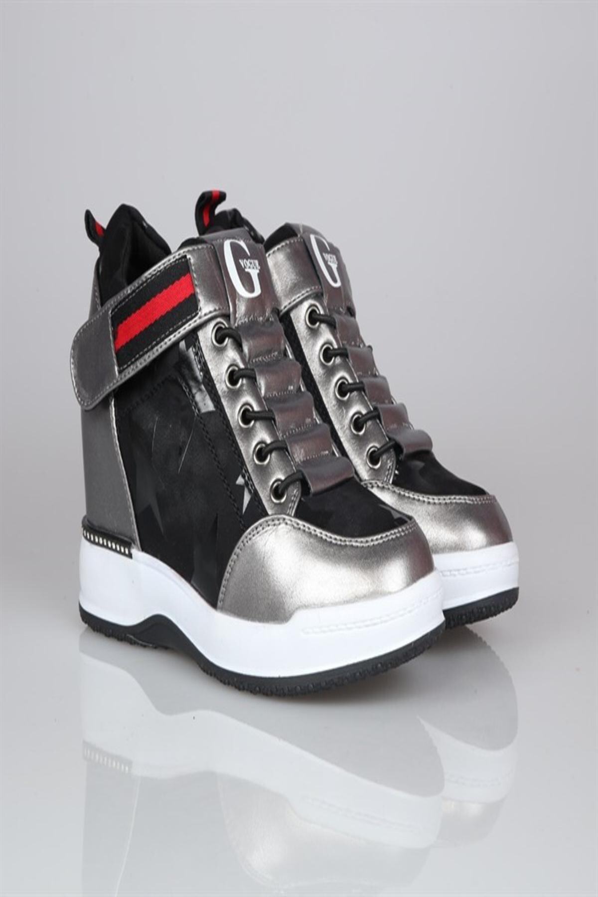 Guja Gri Kadın Klasik Ayakkabı