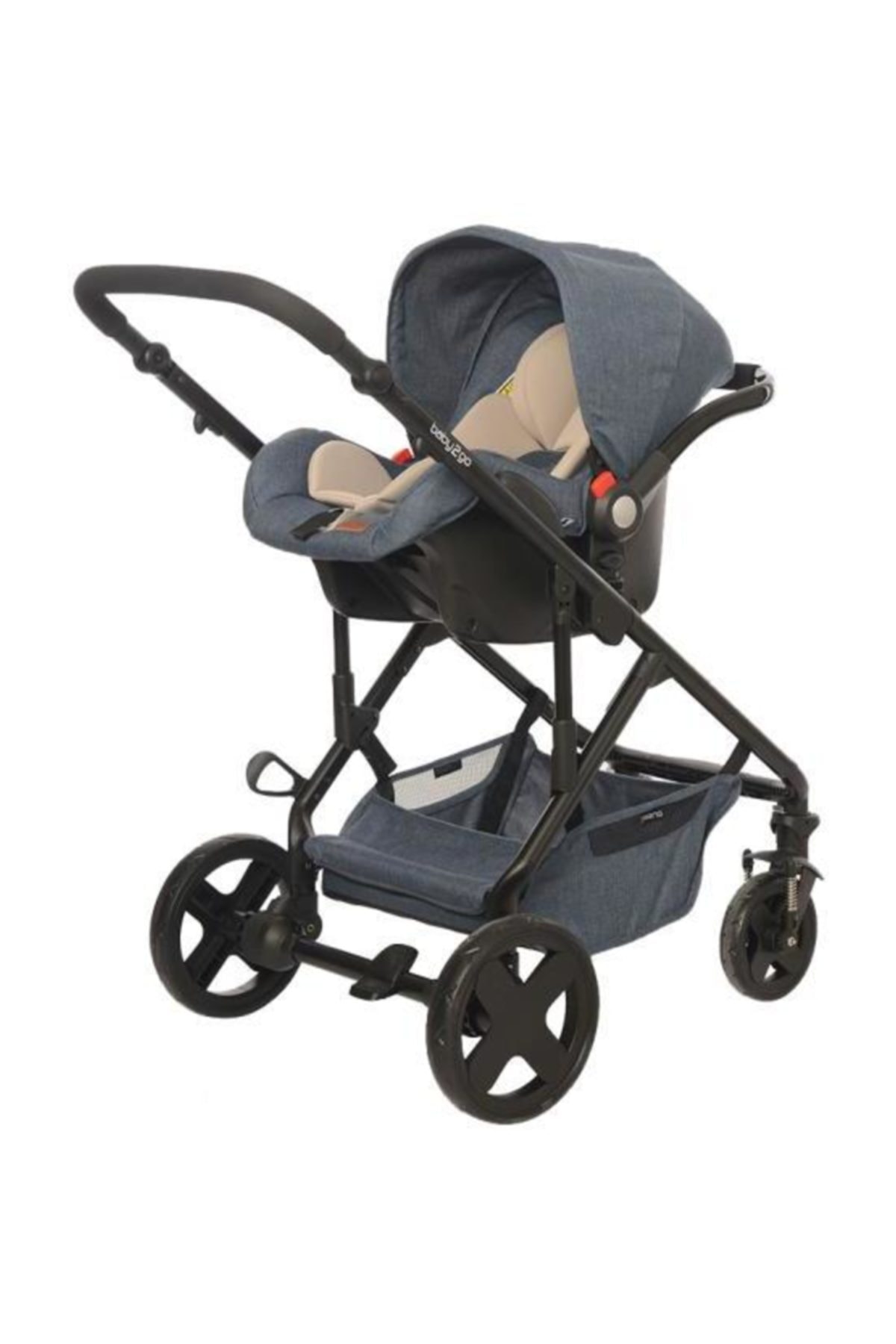 Baby2Go Spring Travel Sistem Bebek Arabası Jean / Baby2Go Spring Travel Sistem Bebek Arabası Jean /