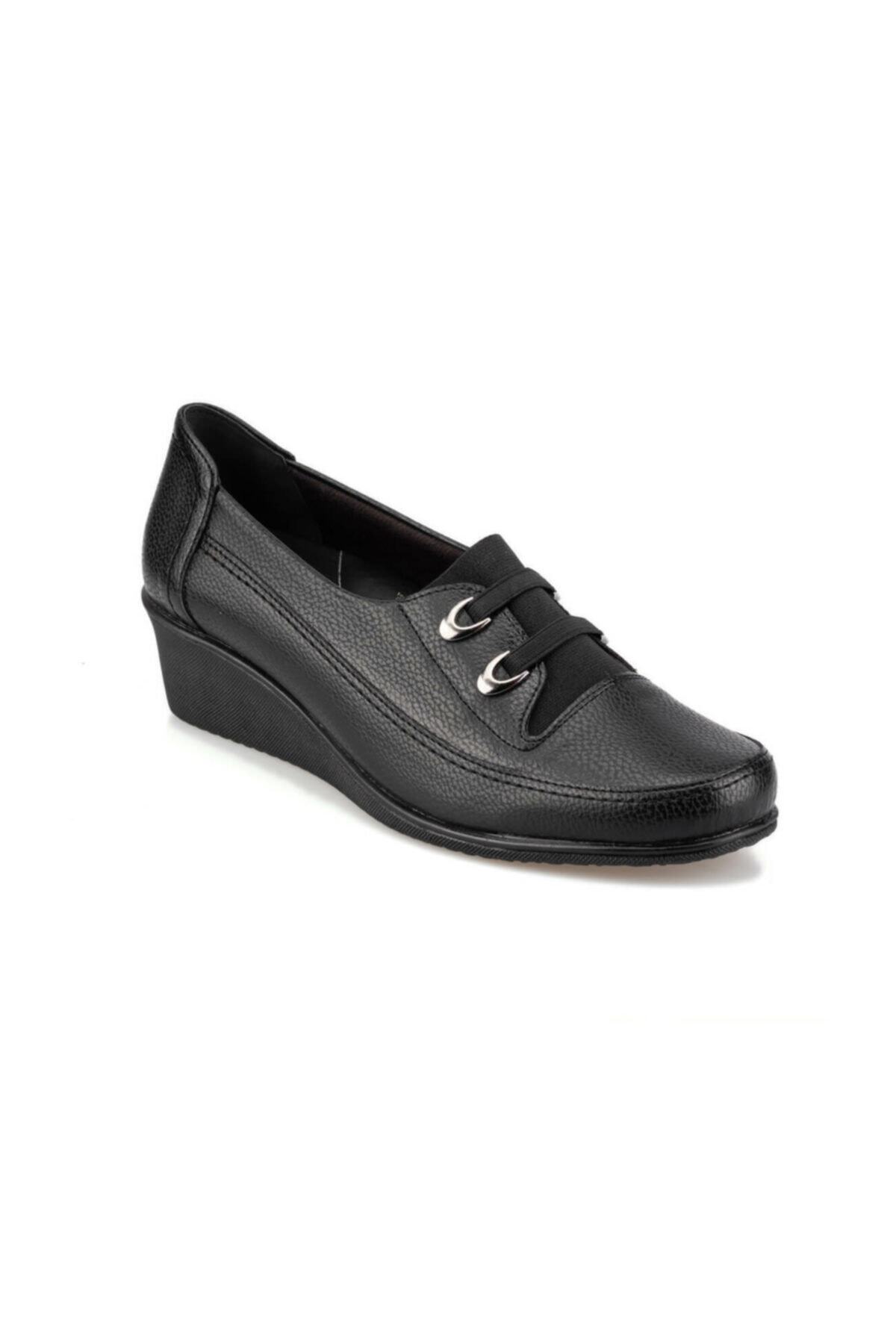 Polaris 5 Nokta Siyah Kadın Ayakkabı