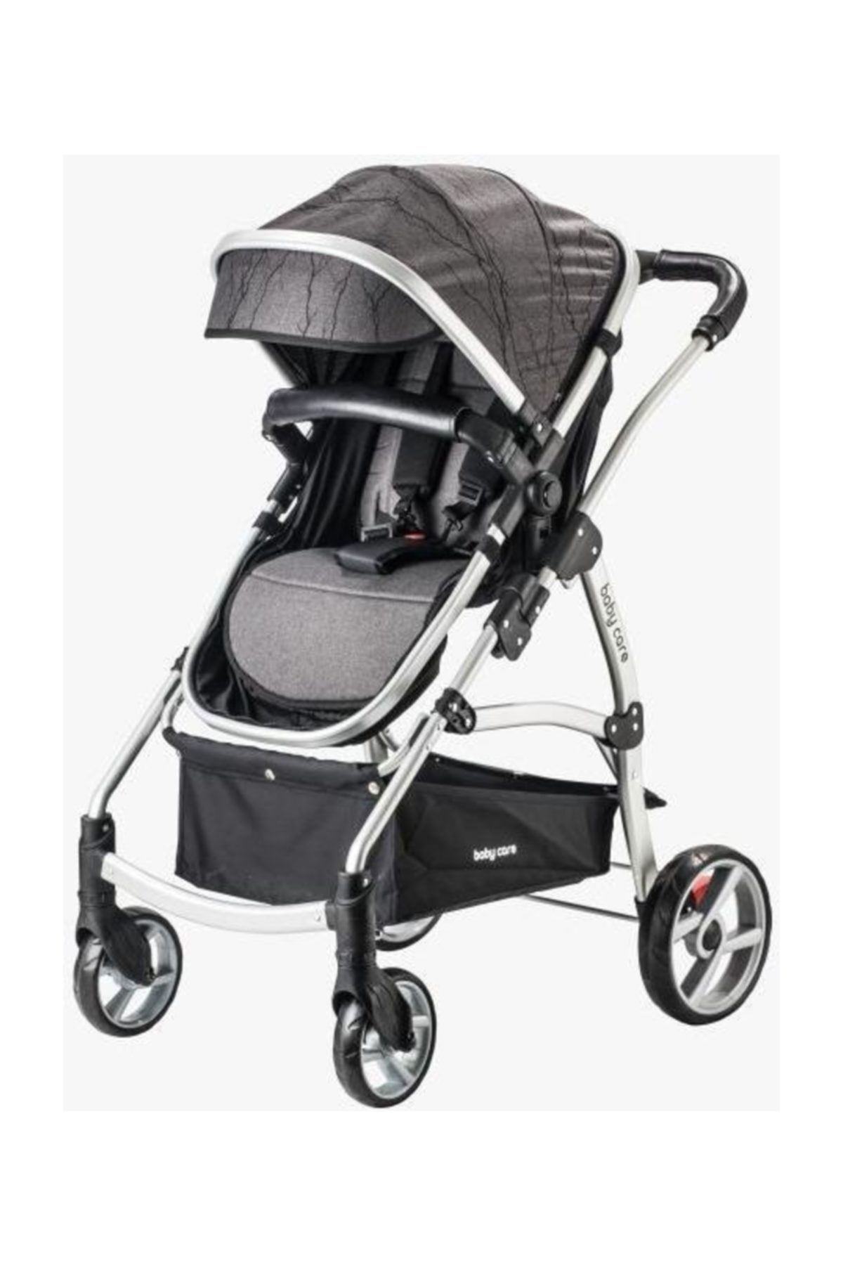 Baby Care Bc-45 Astra Tekli Bebek Arabası Siyah