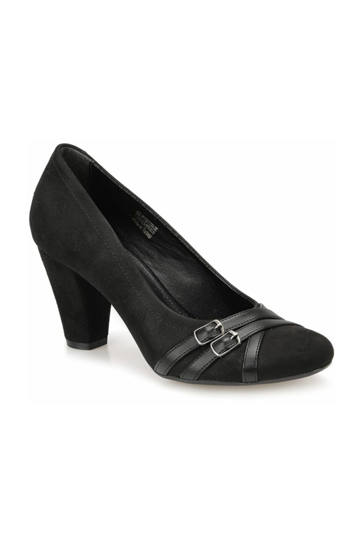 Polaris Siyah Kadın Topuklu Ayakkabı