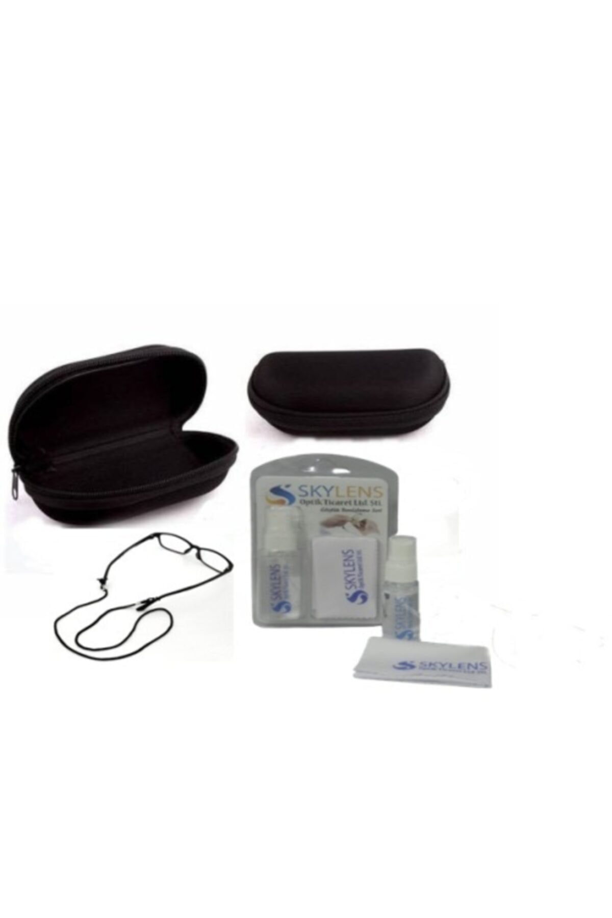 EXELİNE Fermuarlı Güneş Gözlük Kılıfı Temizleme Seti Gözlük Ipi Fiyatı ...