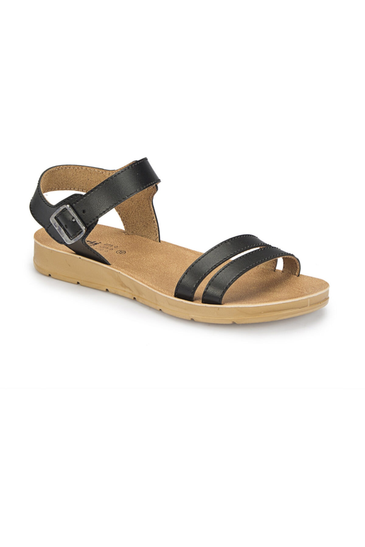 Polaris Kadın Siyah Ayakkabı