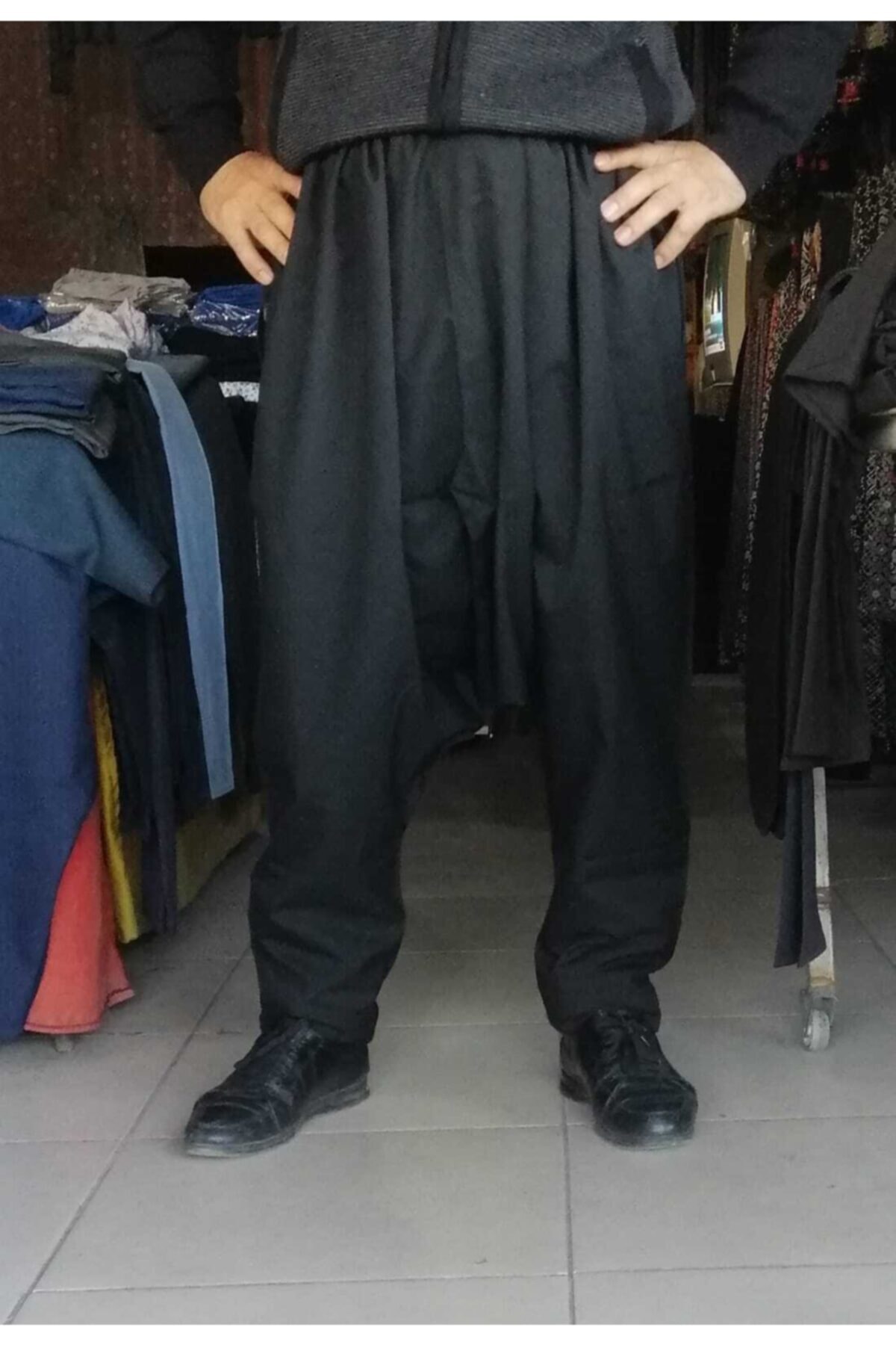 şalvarcı Meşhur Adana Şalvarı Siyah Orjinal Adana Şalvarı Uçkurlu ...