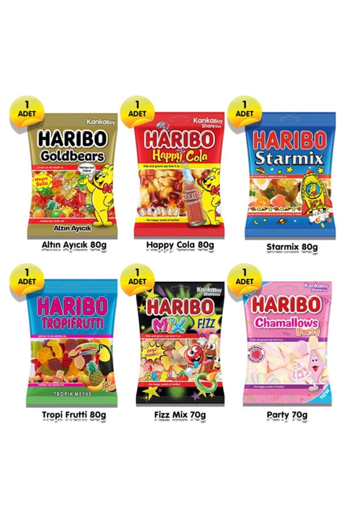 Haribo Evde Keyif Paketi Kargo Dahil Fiyatı, Yorumları - Trendyol