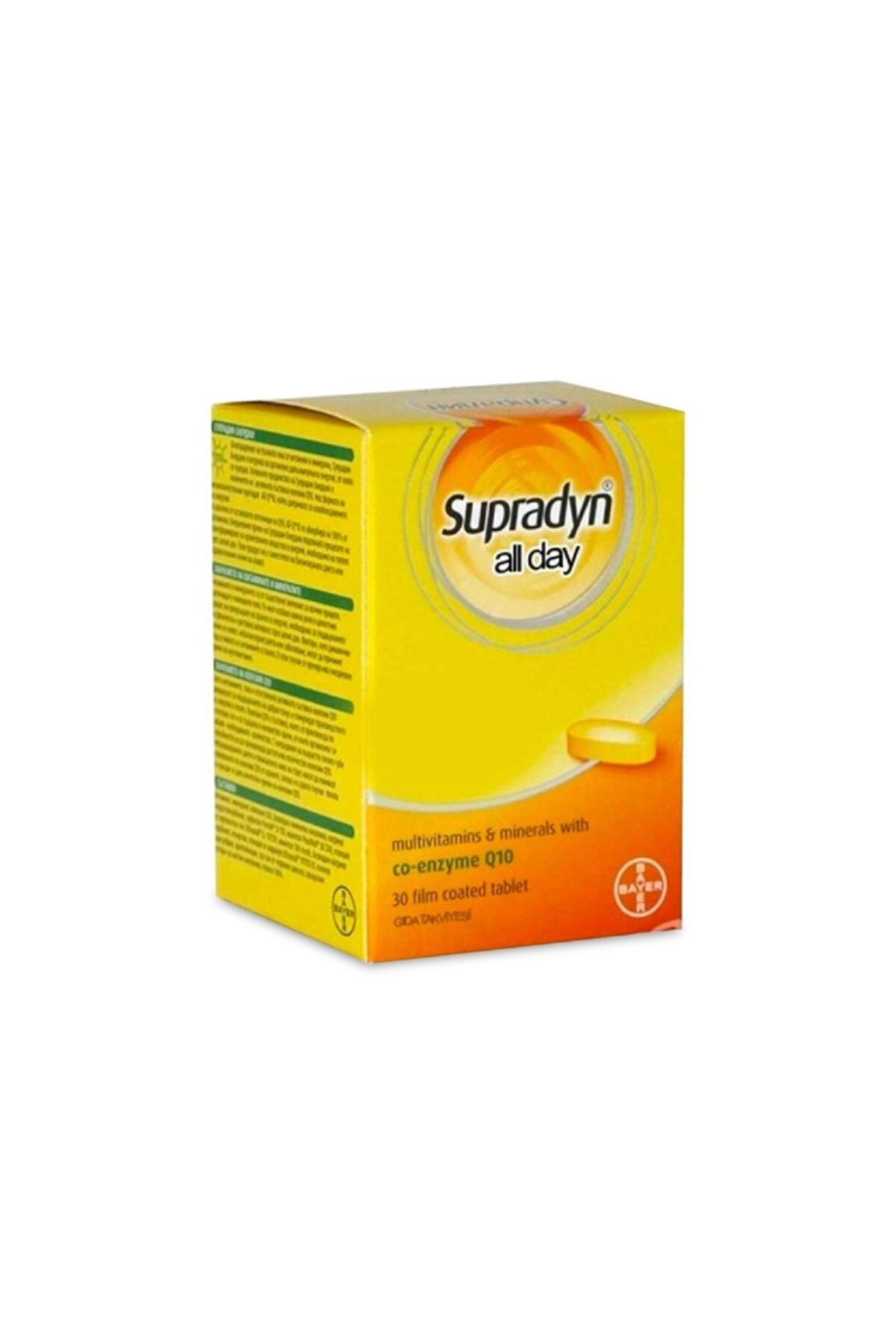 Supradyn All Day 30 Tablet koenzim Q10 - Fiyatı, Yorumları