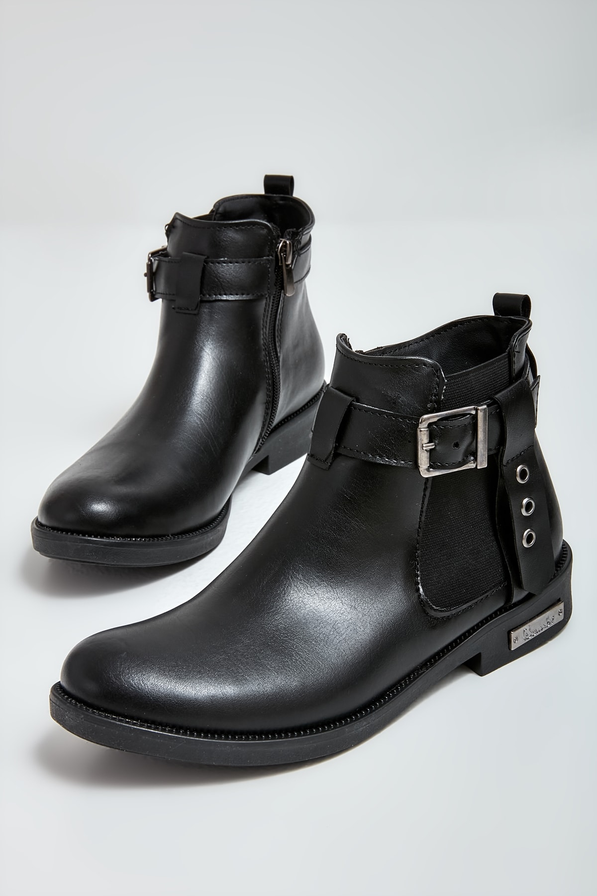 Bambi Siyah Kadın Bot & Bootie