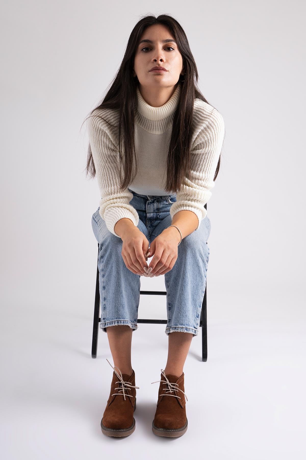 CZ London Kadın Kahverengi Hakiki Deri Chukka Bot CZ London Kadın Kahverengi Hakiki Deri Chukka Bot