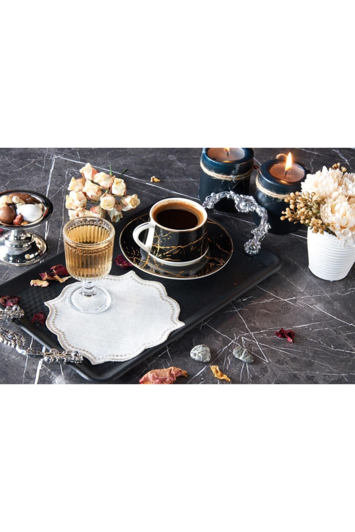 caka home design Kokteyl Peçetesi Amerikan Servis Lisa Nakışlı ( Taş ...