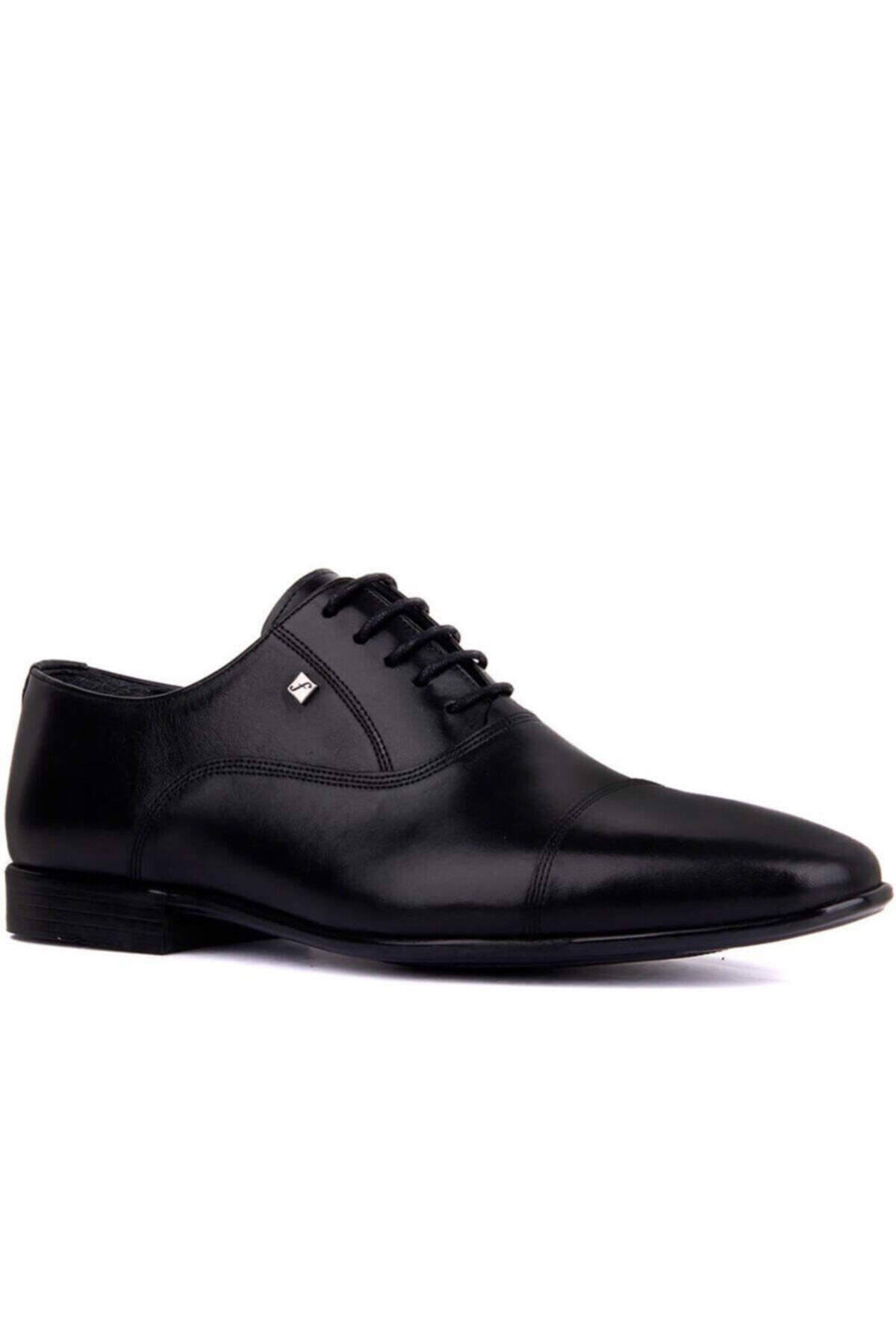 Fosco Erkek Siyah Hakiki Deri Klasik Ayakkabı 9102 Fosco Erkek Siyah Hakiki Deri Klasik Ayakkabı 9102