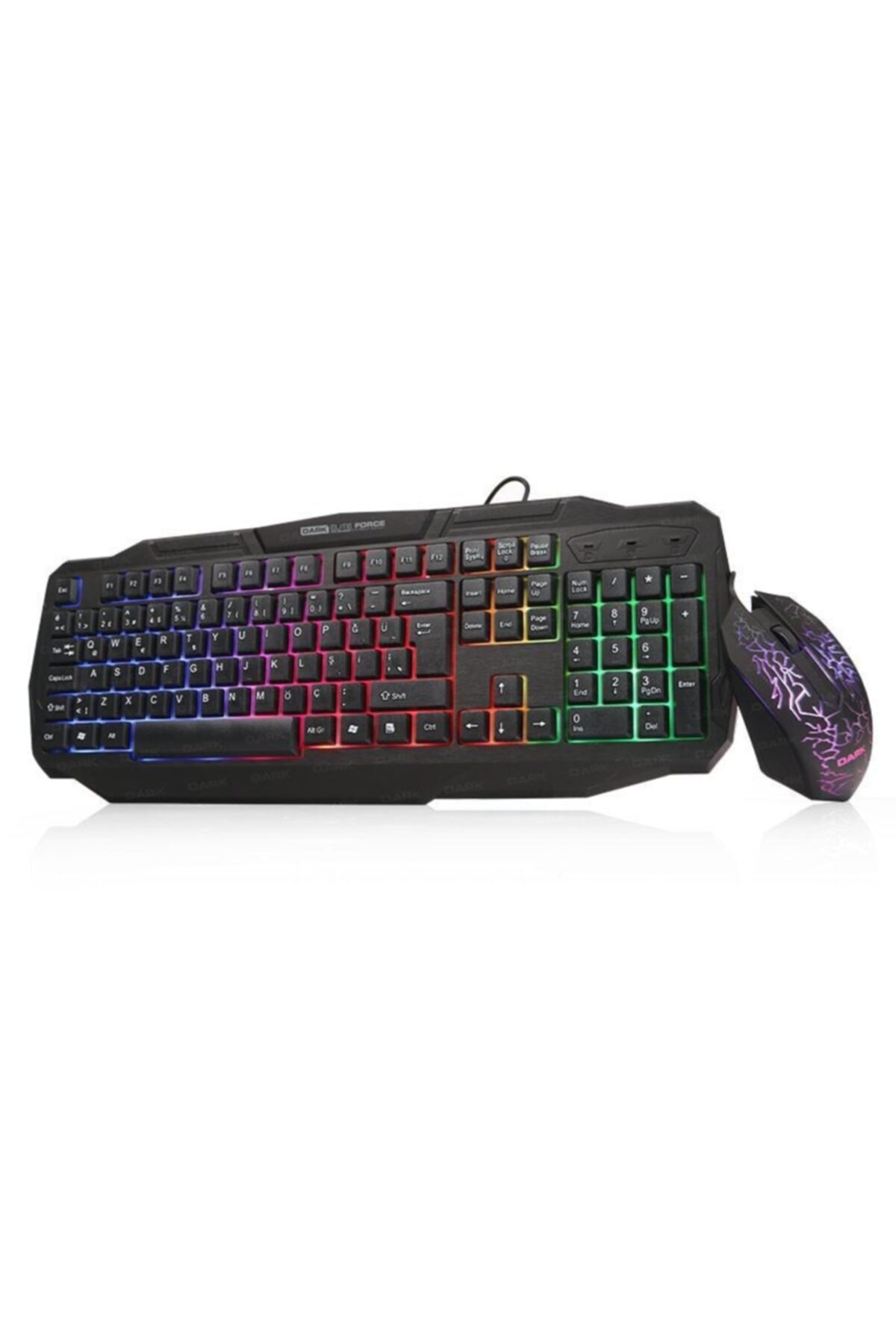 Dark Dk-ac-gkm1000 Kablolu Rgb Gaming Klavye Mouse Set - Fiyatı, Yorumları