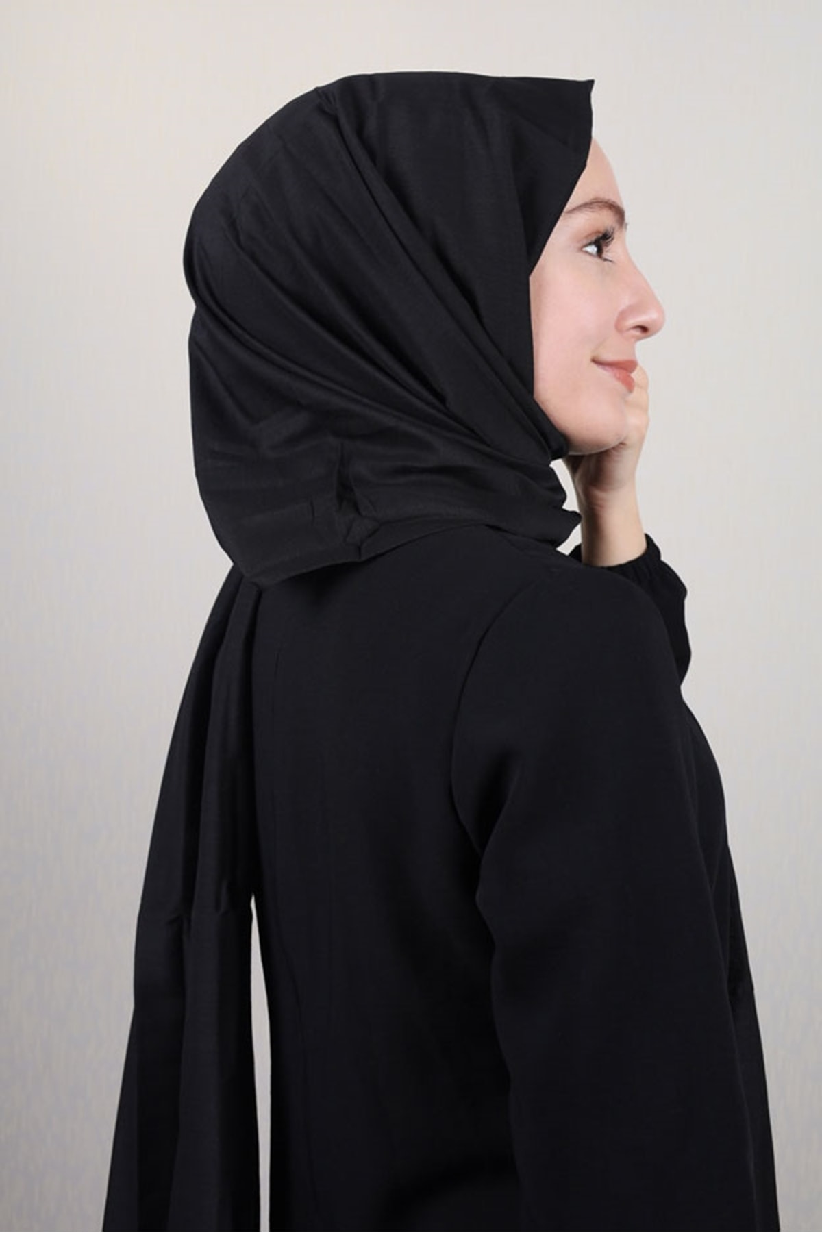 Genel Markalar Poloist Düz Renk Lisa Pamuk Şal - Desen-01 - Siyah ...