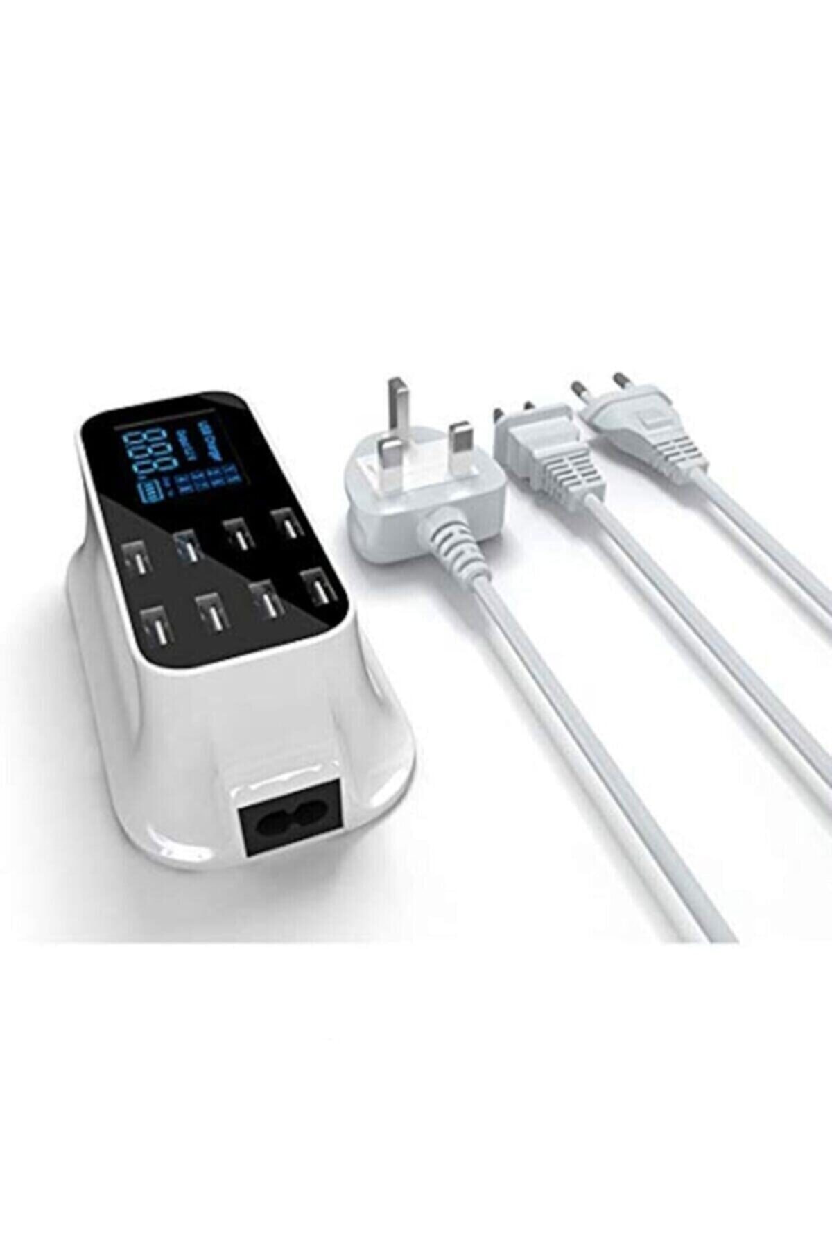 Dynego Doolike Çoklu Usb 8 Port Göstergeli Şarj Doldurma İstasyonu ...