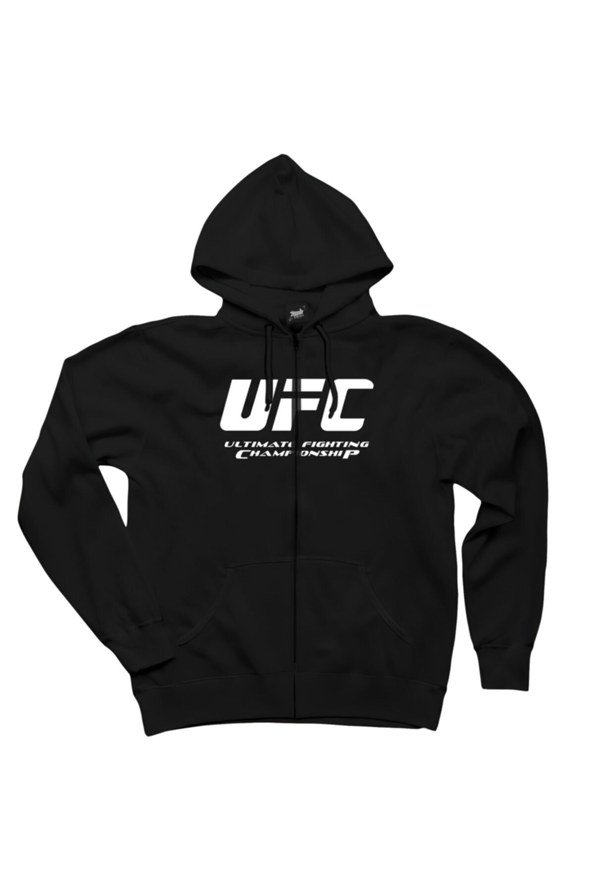 Z zepplin Ufc Ultimate Championship Siyah Kapşonlu Oversize Içi ...
