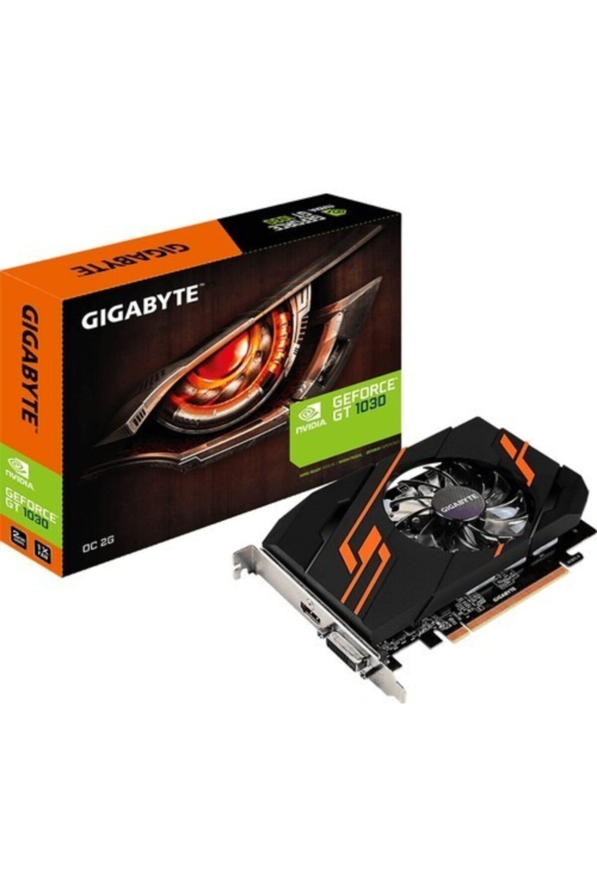 Gigabyte Gıgabyte Gt1030 2gb Gv-n1030oc-2gı Gddr5 64bit Hdmı Dvı Pcıe 16x V2.0 Gigabyte Gıgabyte Gt1030 2gb Gv-n1030oc-2gı Gddr5 64bit Hdmı Dvı Pcıe 16x V2.0