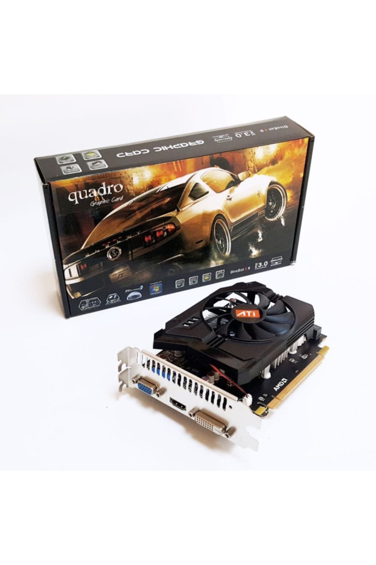 Quadro 2gb Amd Ddr3 64bit Hdmı Vga Dvı 16x R5-230 Quadro 2gb Amd Ddr3 64bit Hdmı Vga Dvı 16x R5-230