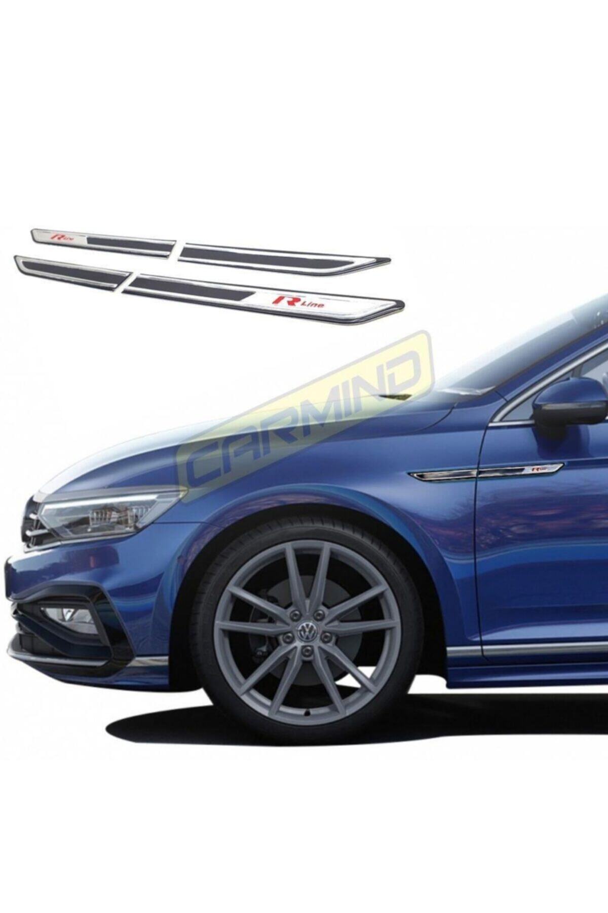 Carmind Vw Passat B8 R Line Yan Çamurluk Logosu 4 Parça Fiyatı ...